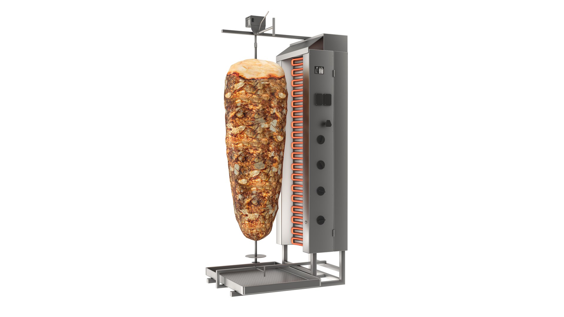 Doner Machine 3D - TurboSquid 2214536