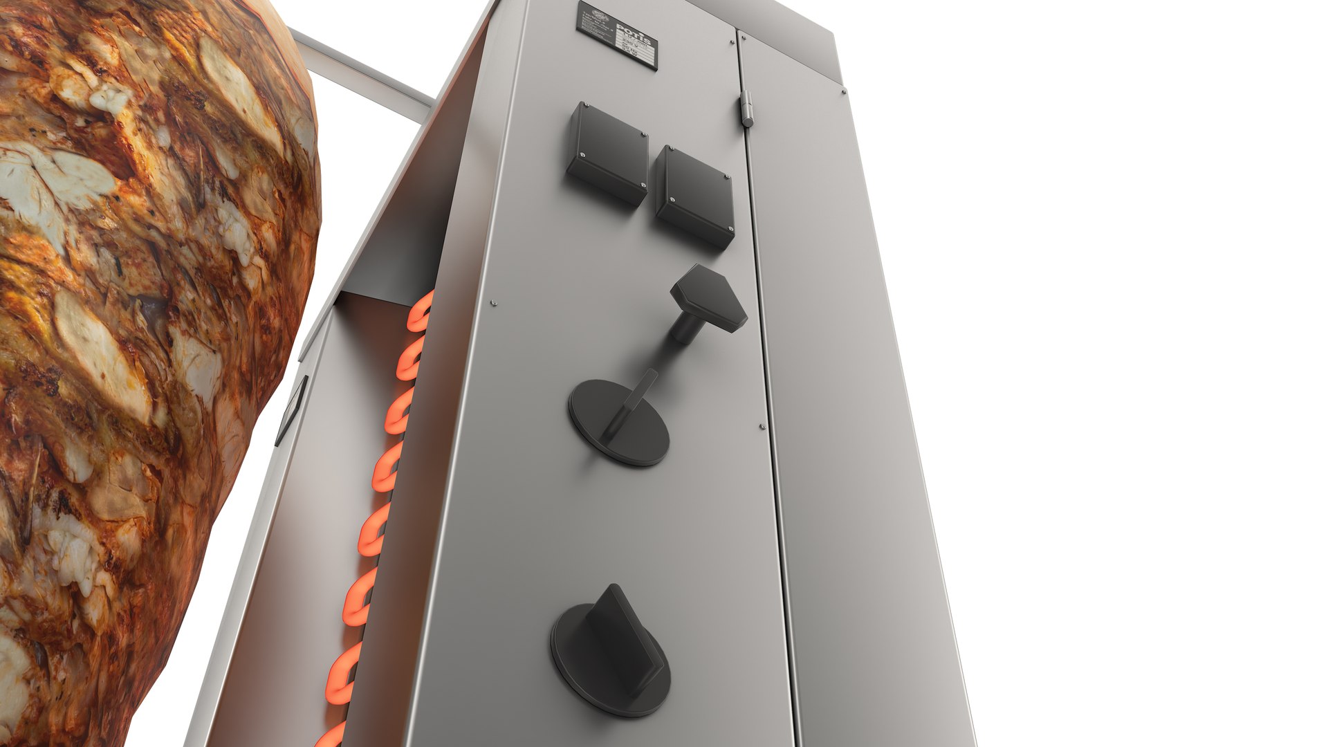 Doner Machine 3D - TurboSquid 2214536