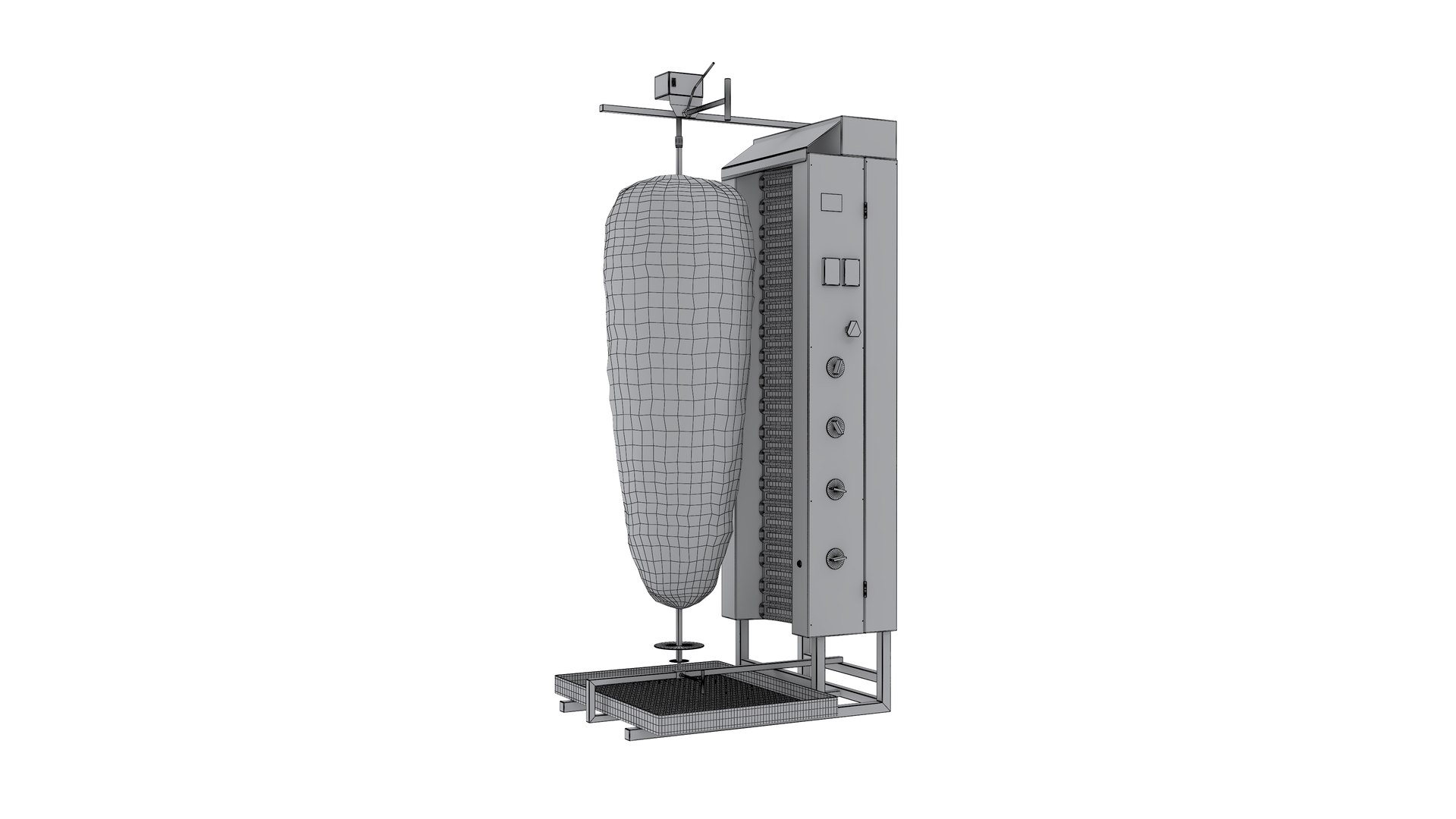Doner Machine 3D - TurboSquid 2214536