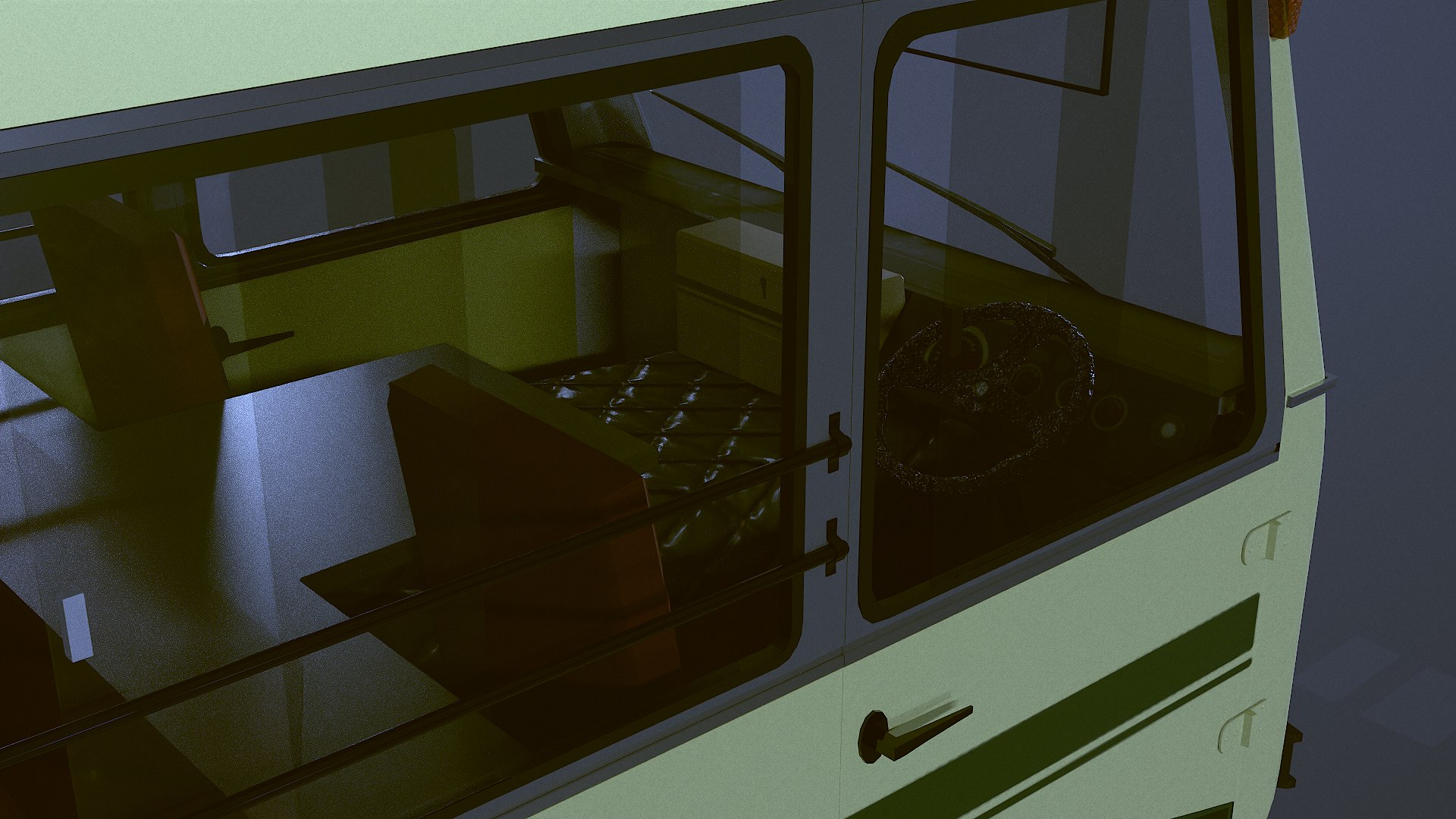 3D Mahindra Van Minibus Model - TurboSquid 2192179