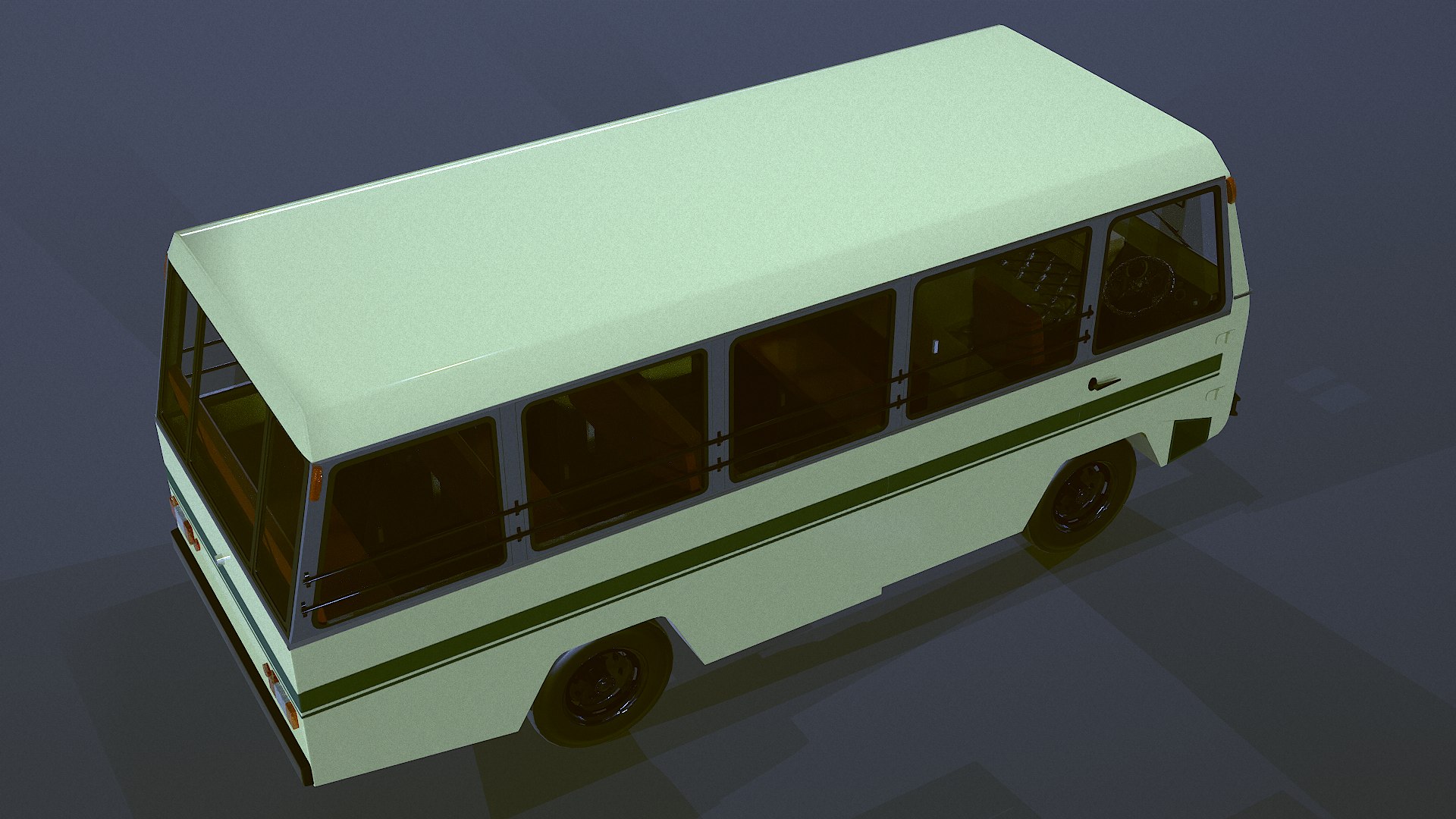 3D Mahindra Van Minibus Model - TurboSquid 2192179
