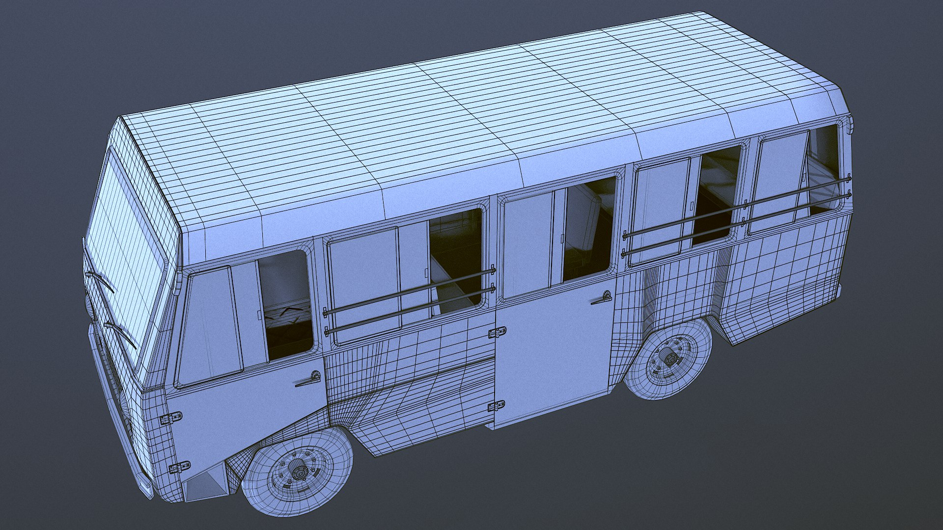 3D Mahindra Van Minibus Model - TurboSquid 2192179