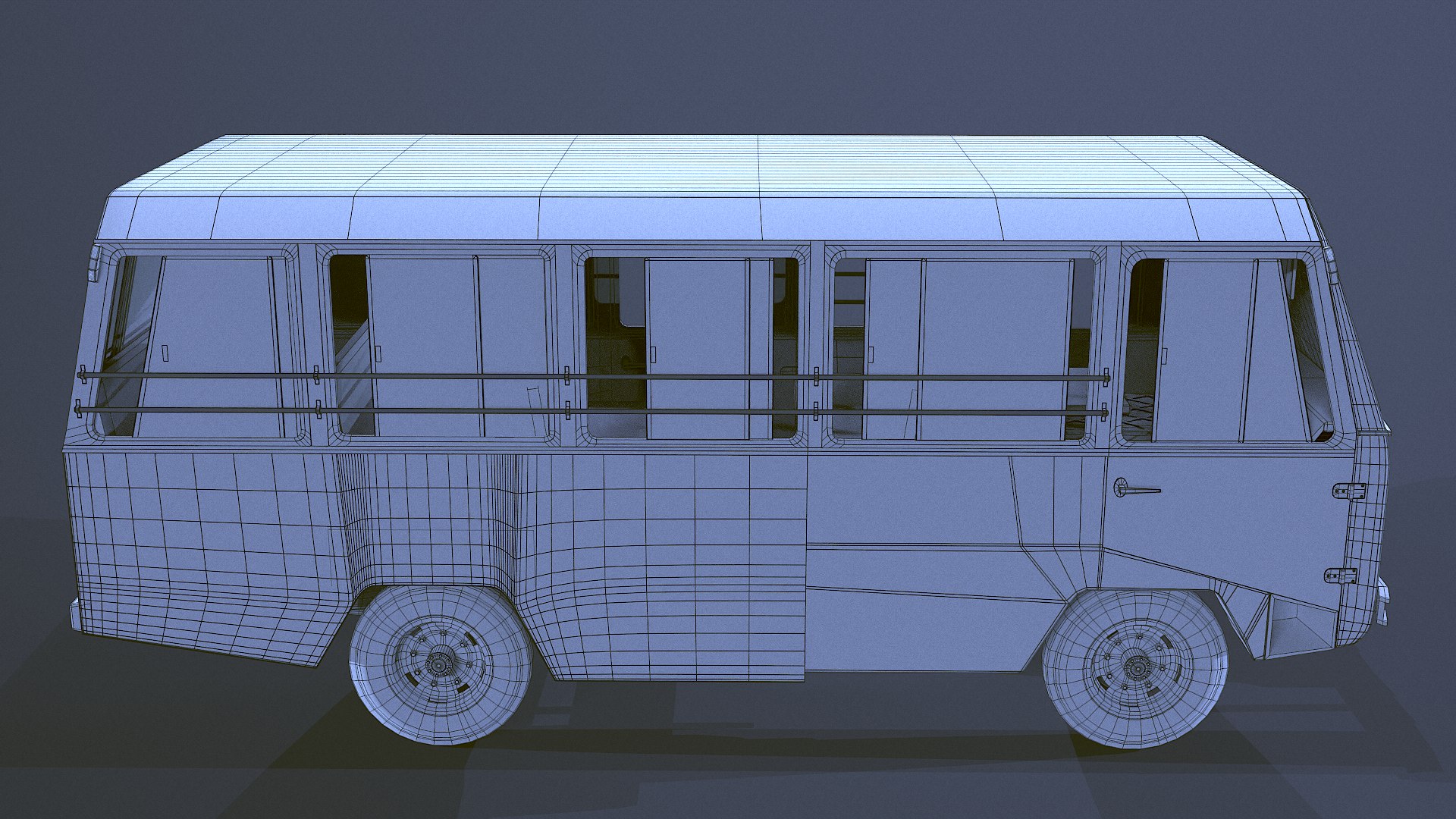 3D Mahindra Van Minibus Model - TurboSquid 2192179