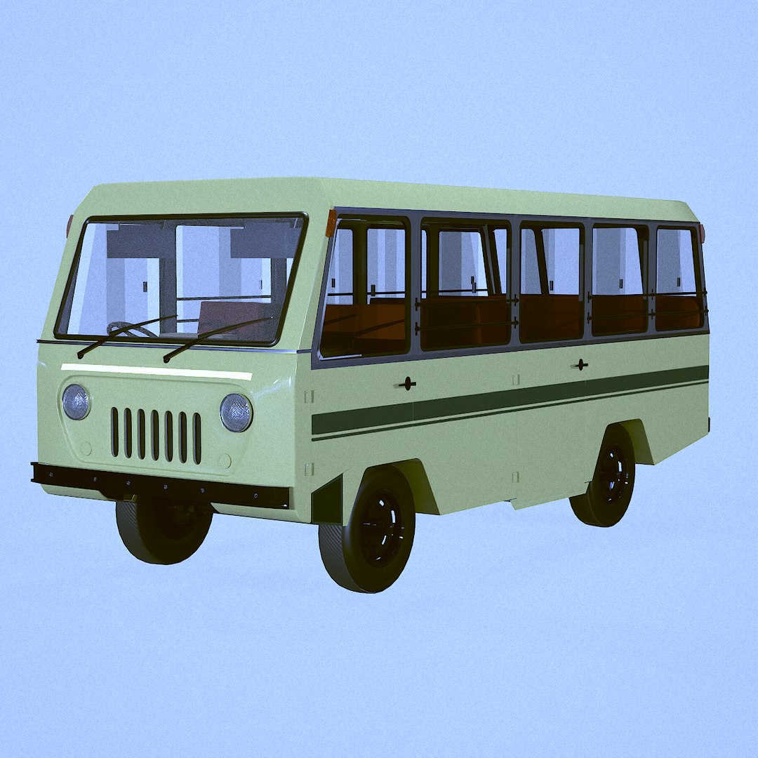 3D Mahindra Van Minibus Model - TurboSquid 2192179