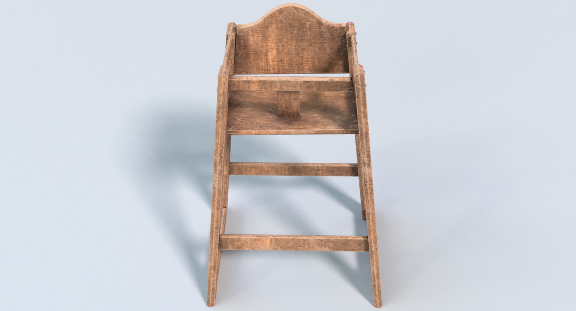 Highchair Chair 3D Model - TurboSquid 1338446