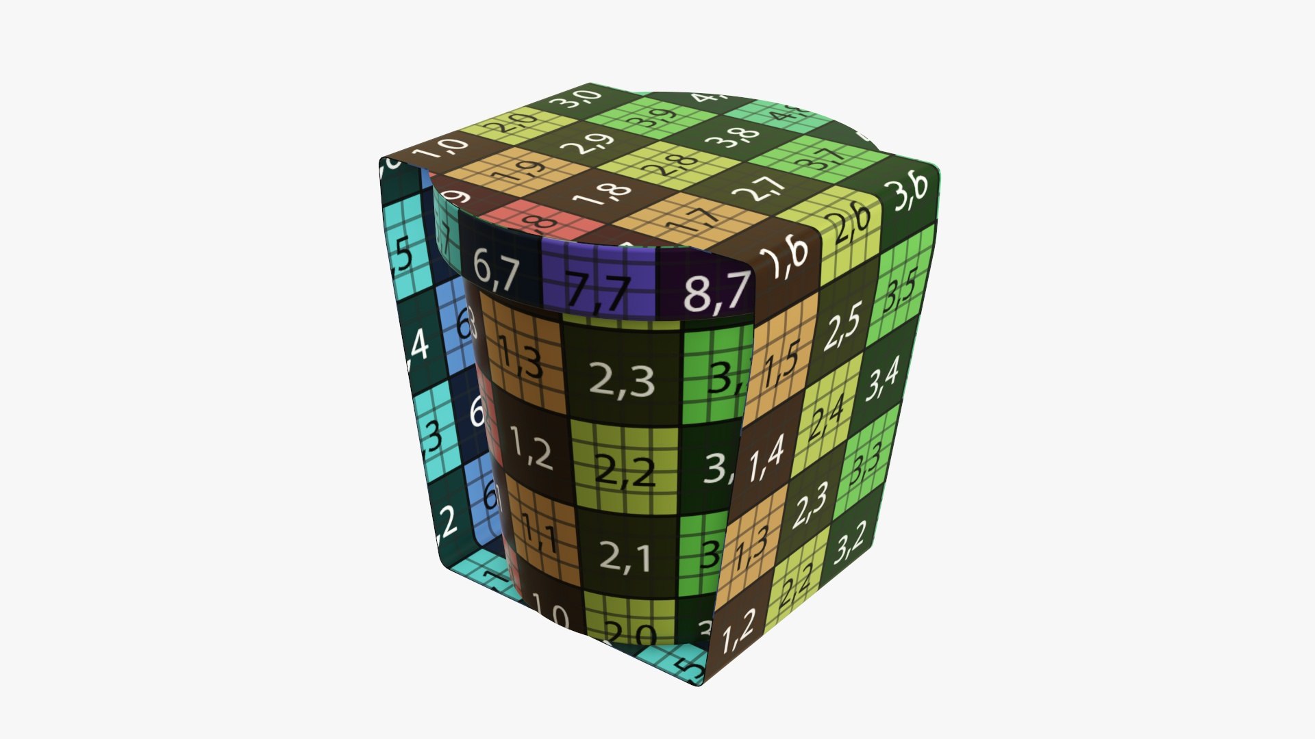 Wrap tube packaging 3D - TurboSquid 1666581