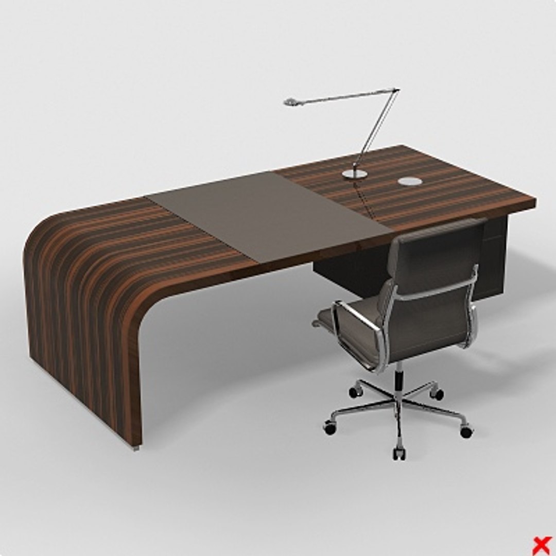 3ds Max Office Table