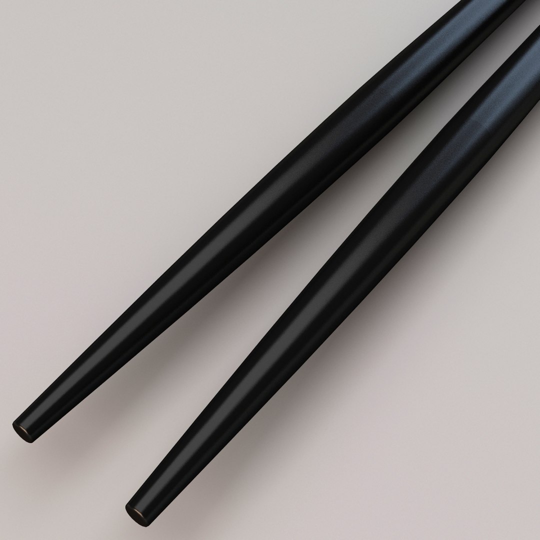 3d Model Sushi Sticks
