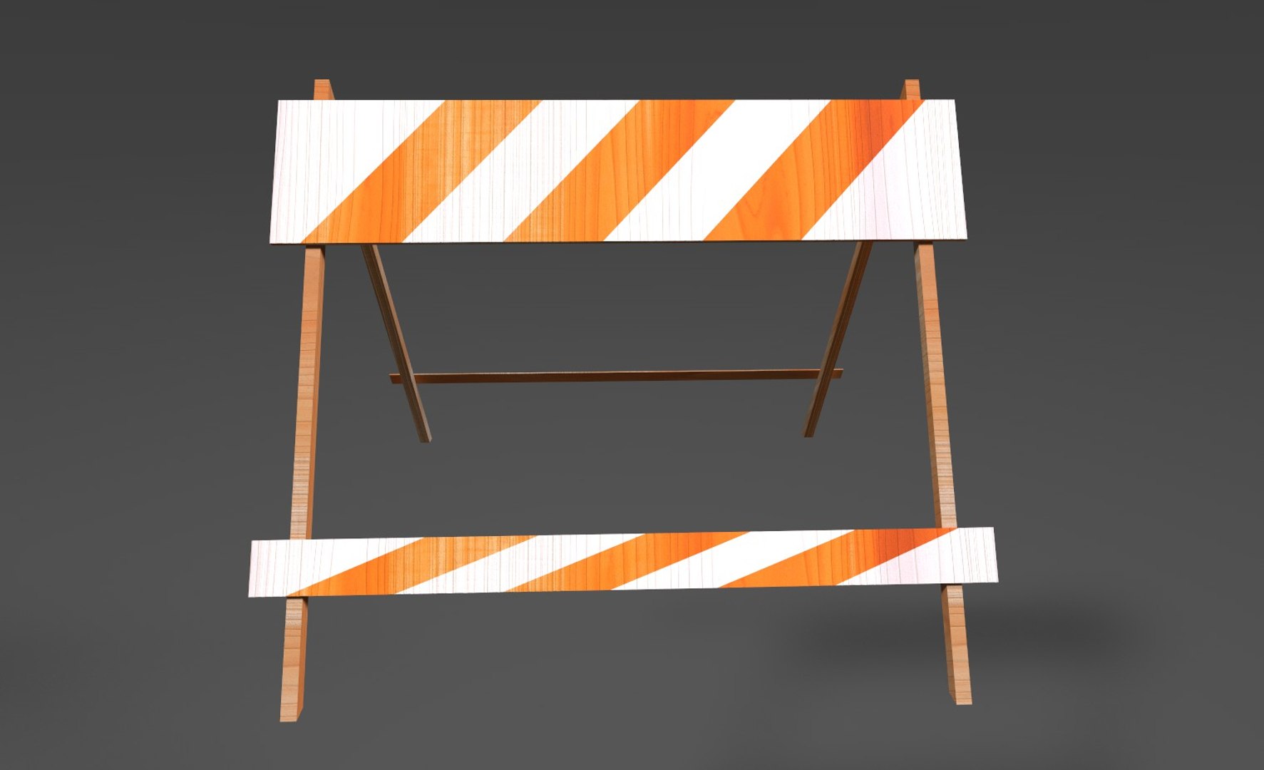Traffic Easel Model - TurboSquid 1528985