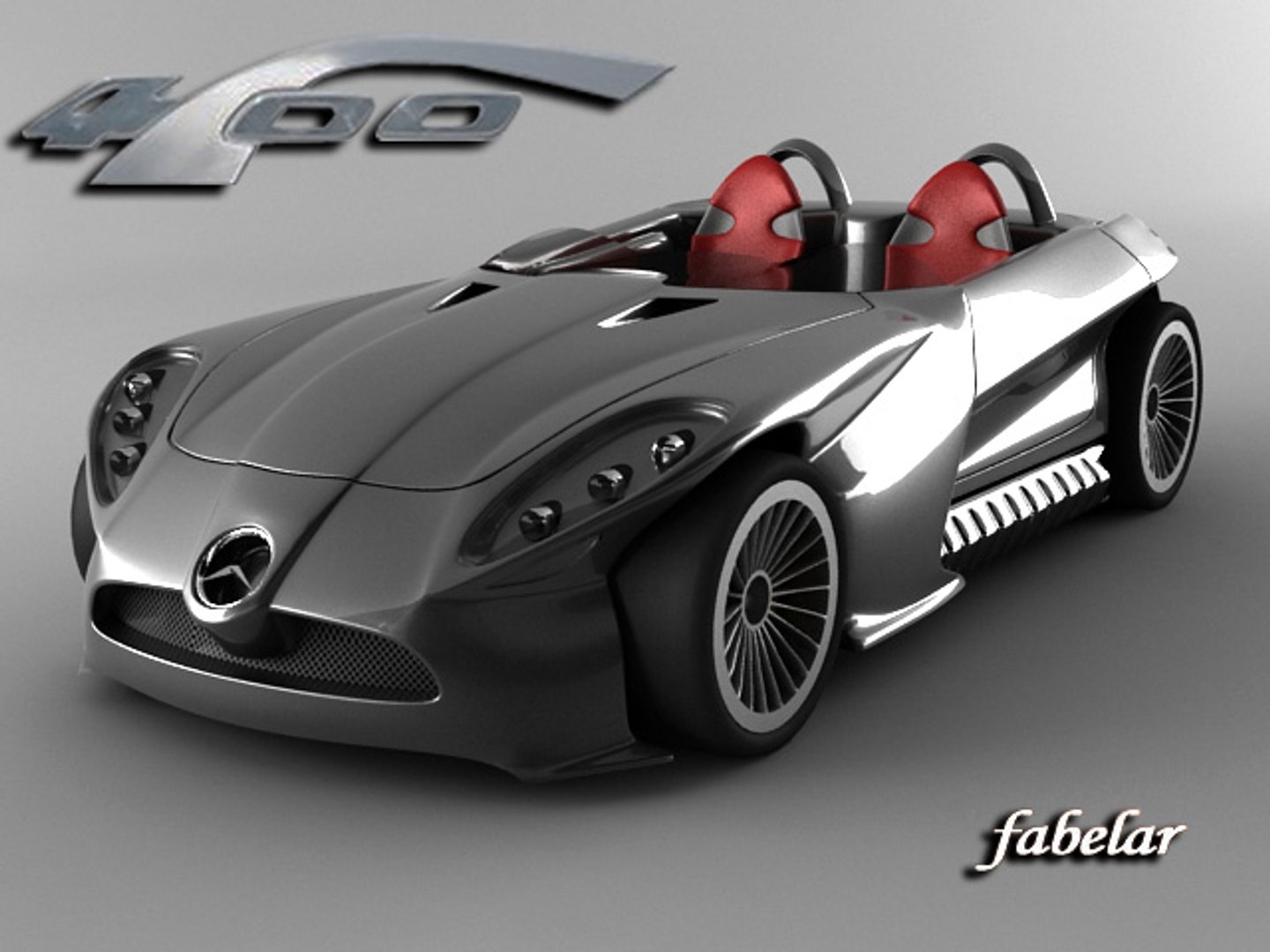 3ds Mercedes F400 Concept