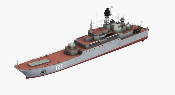 Ropucha landing ship 3D - TurboSquid 1270684