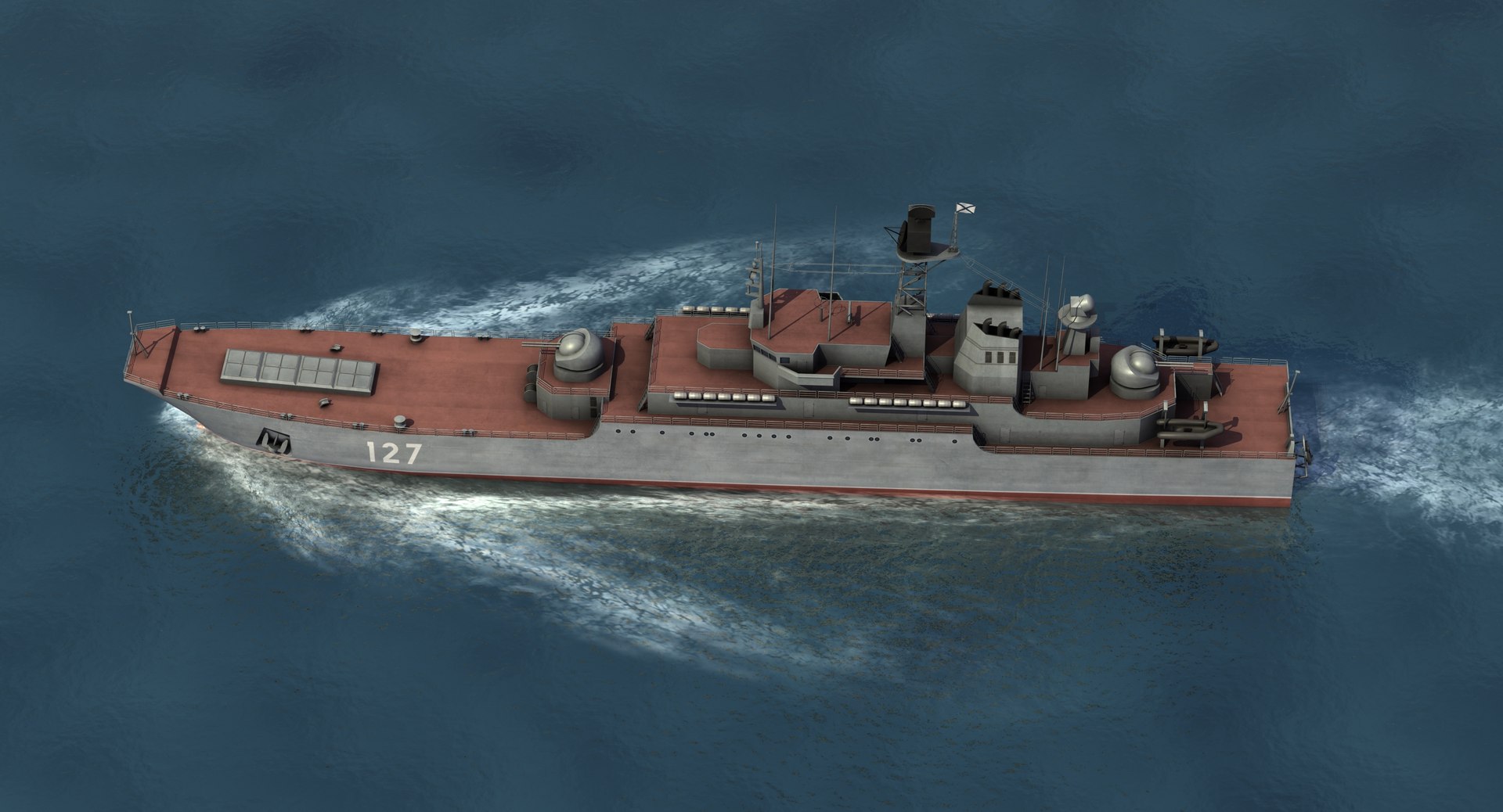 Ropucha landing ship 3D - TurboSquid 1270684