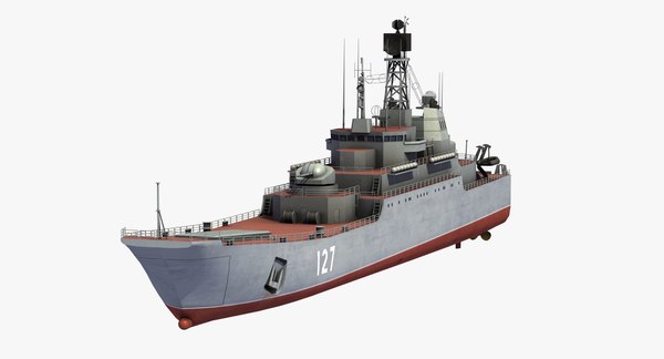 Ropucha landing ship 3D - TurboSquid 1270684