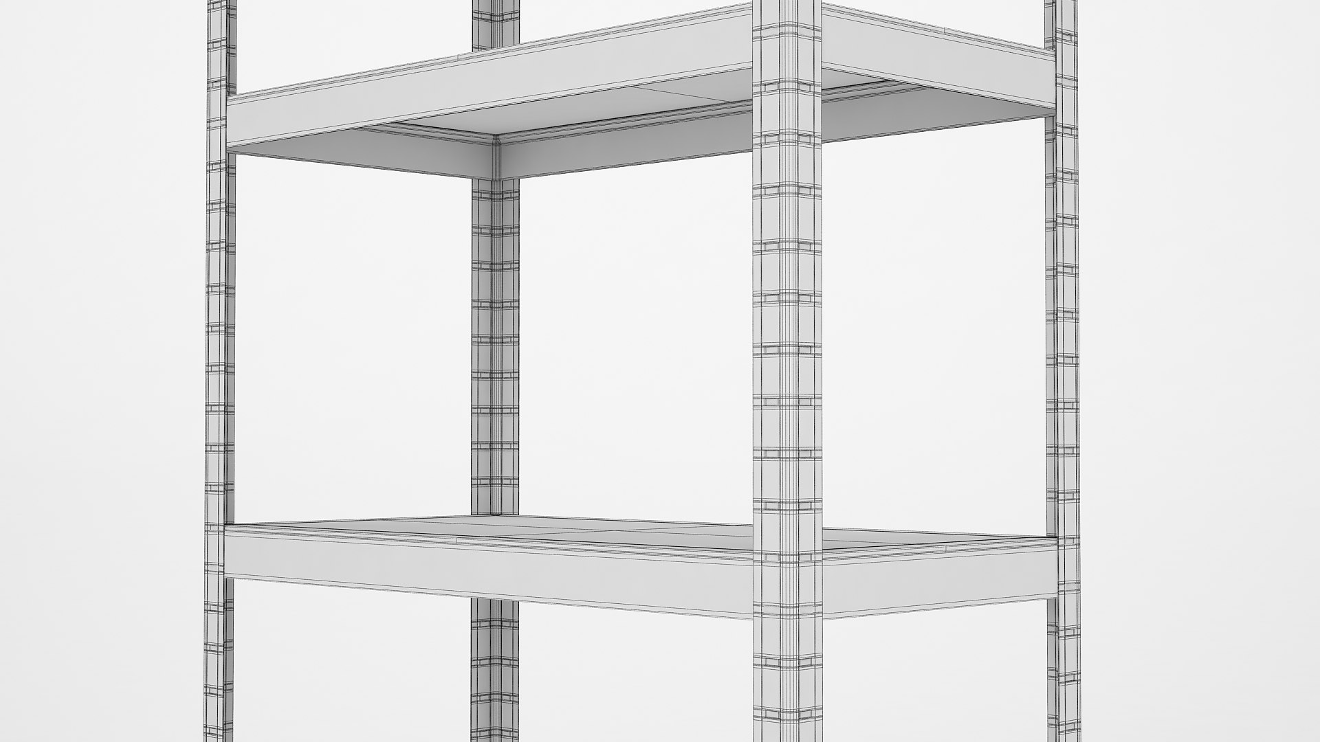 Storage Rack Warehouse Model - TurboSquid 1653665