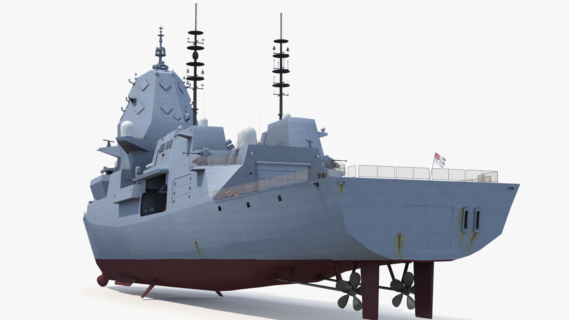 Frigate hunter 3D - TurboSquid 1524206