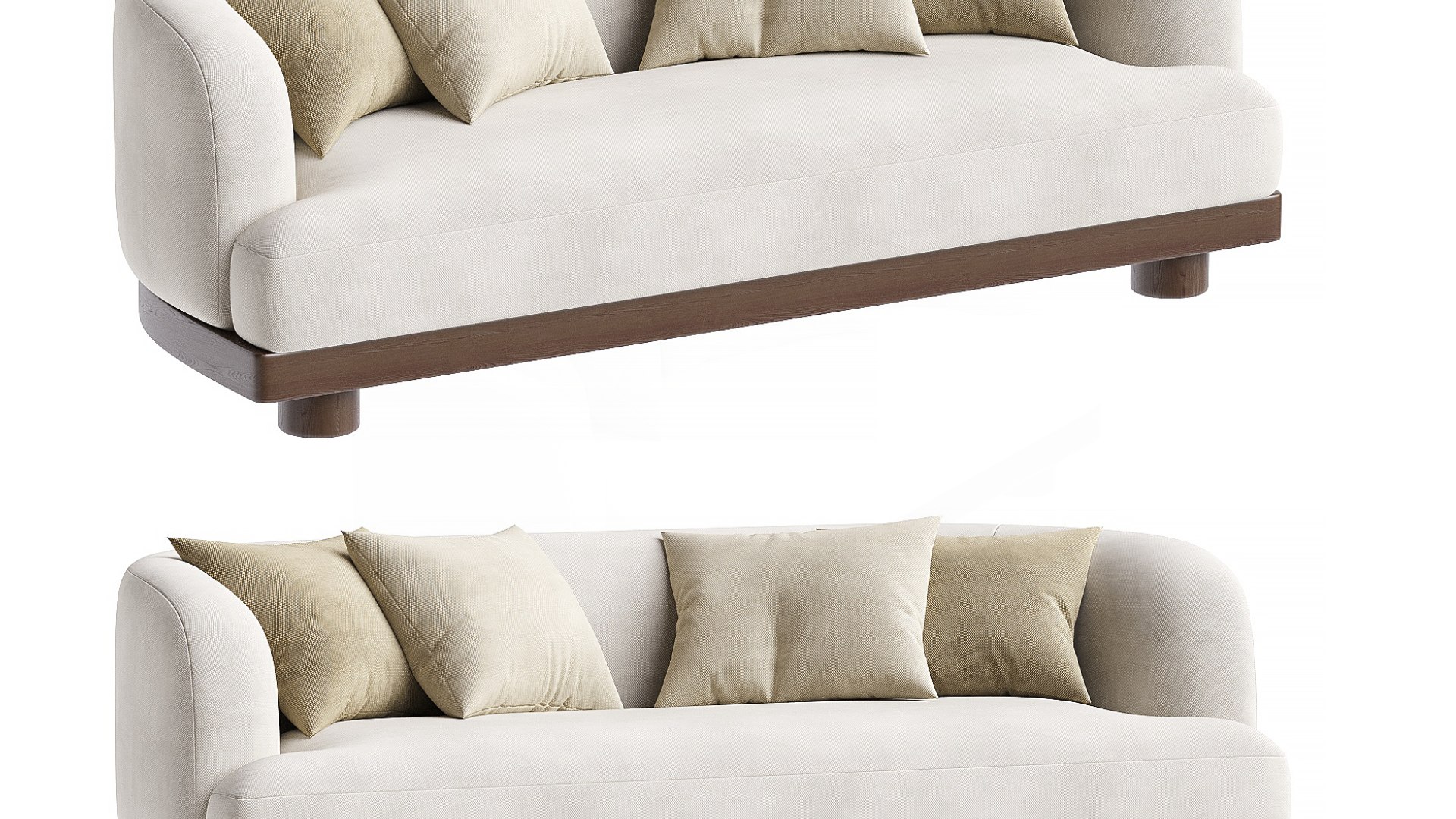 3D Nomad Sofa Model - TurboSquid 2203543