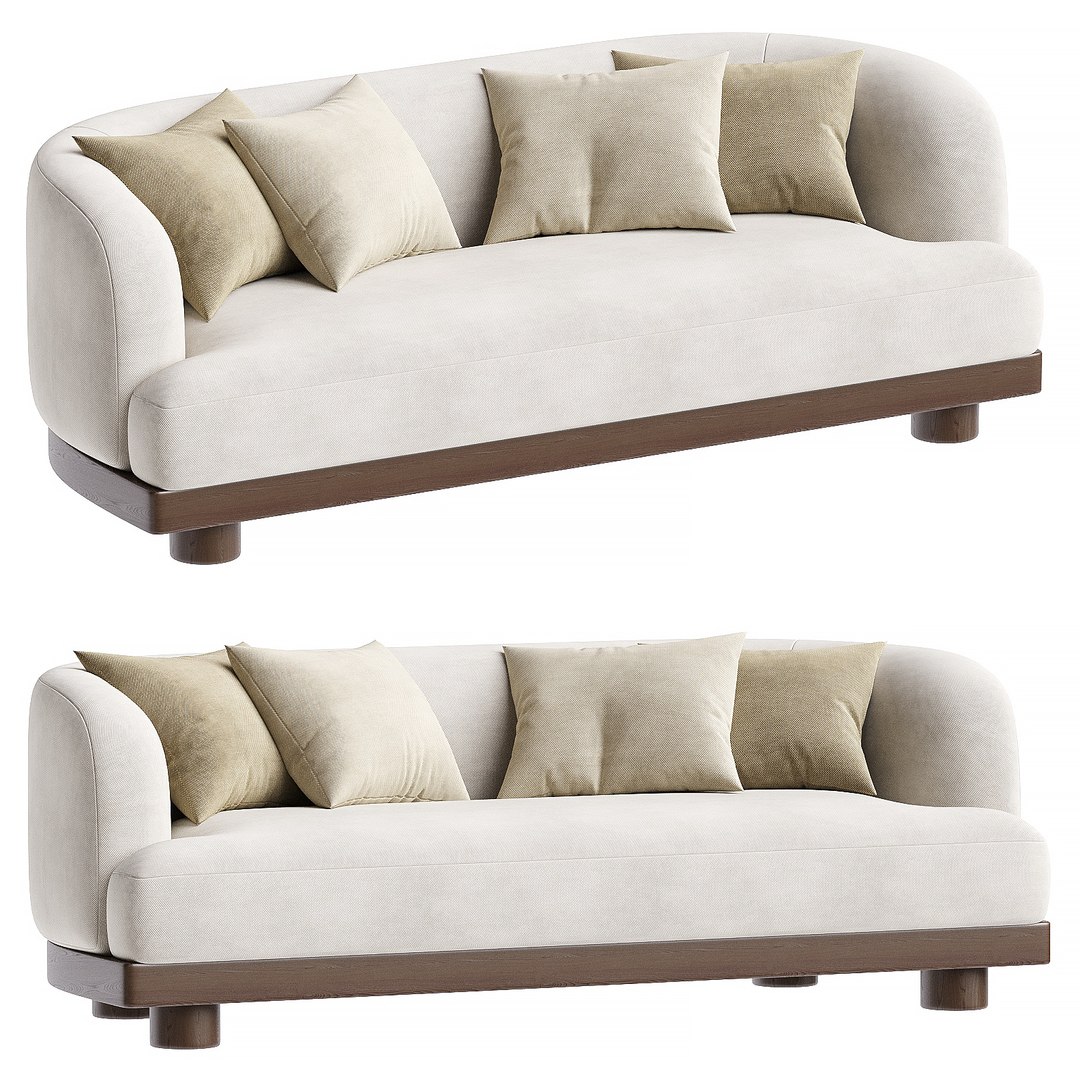 3D Nomad Sofa Model - TurboSquid 2203543