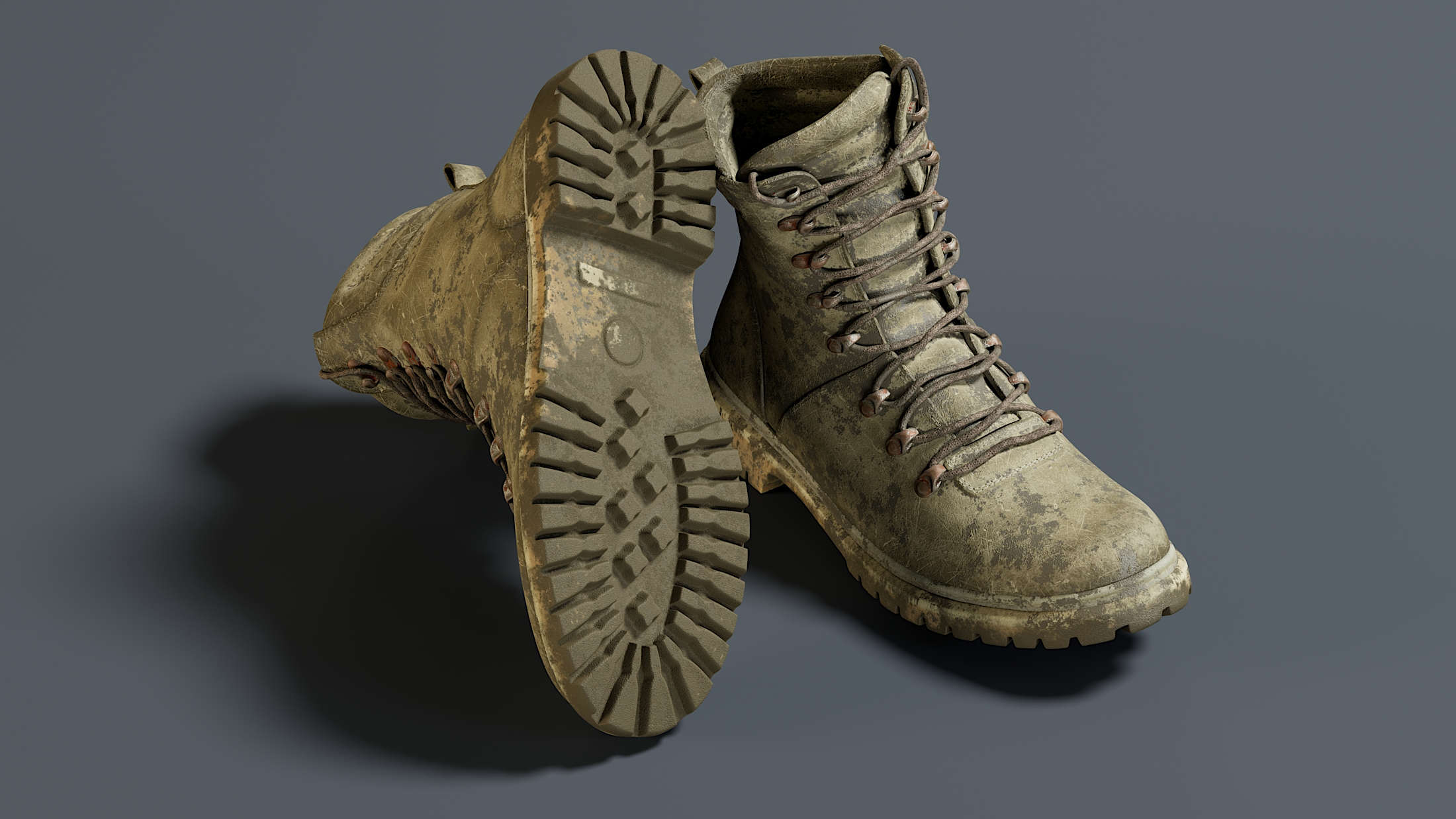 Realistic boots 2 collections 3D model - TurboSquid 1523769