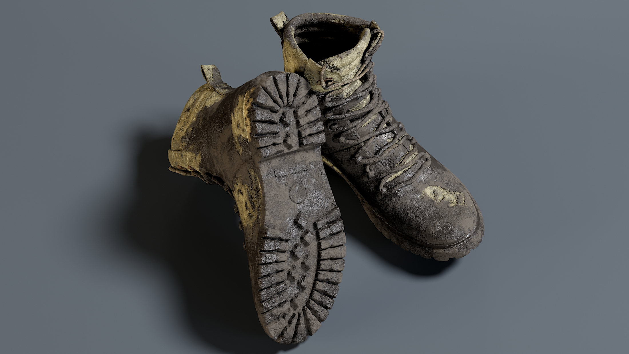 Realistic boots 2 collections 3D model - TurboSquid 1523769