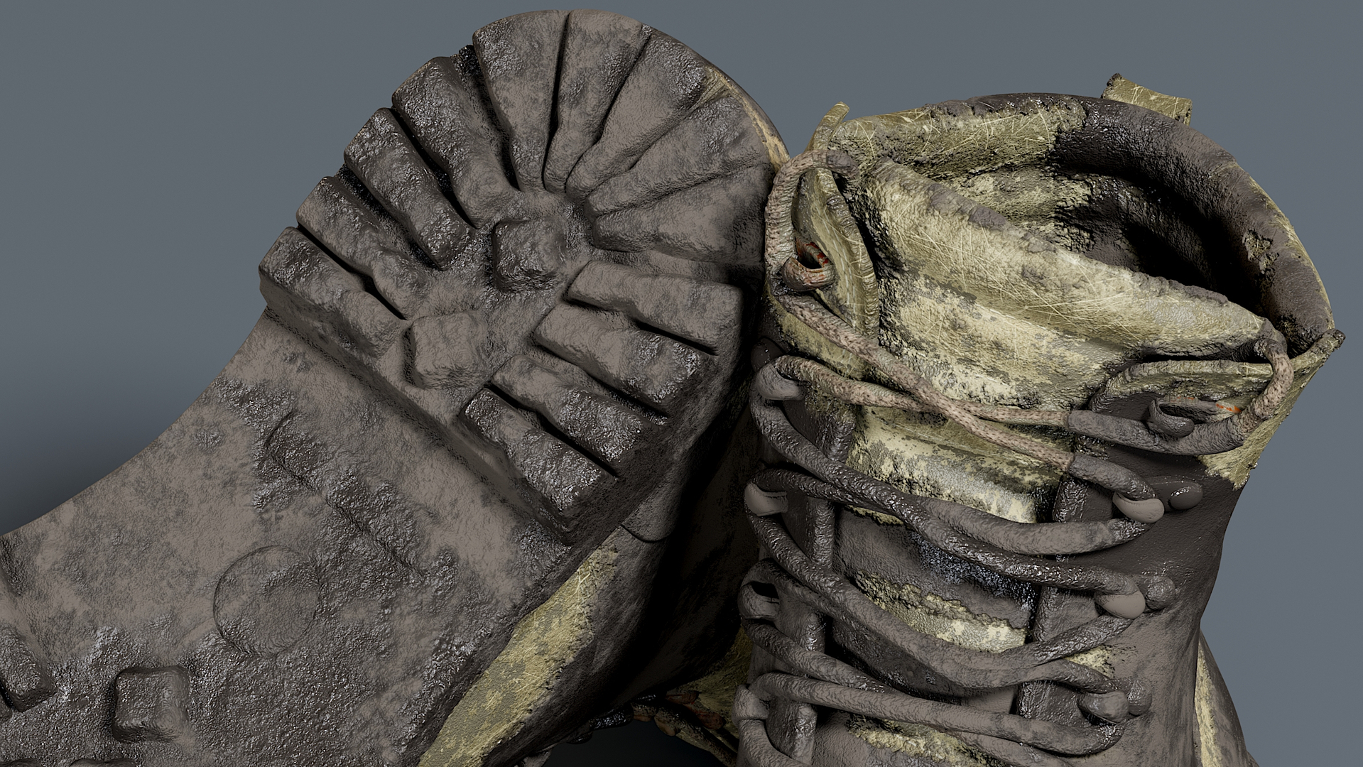 Realistic boots 2 collections 3D model - TurboSquid 1523769