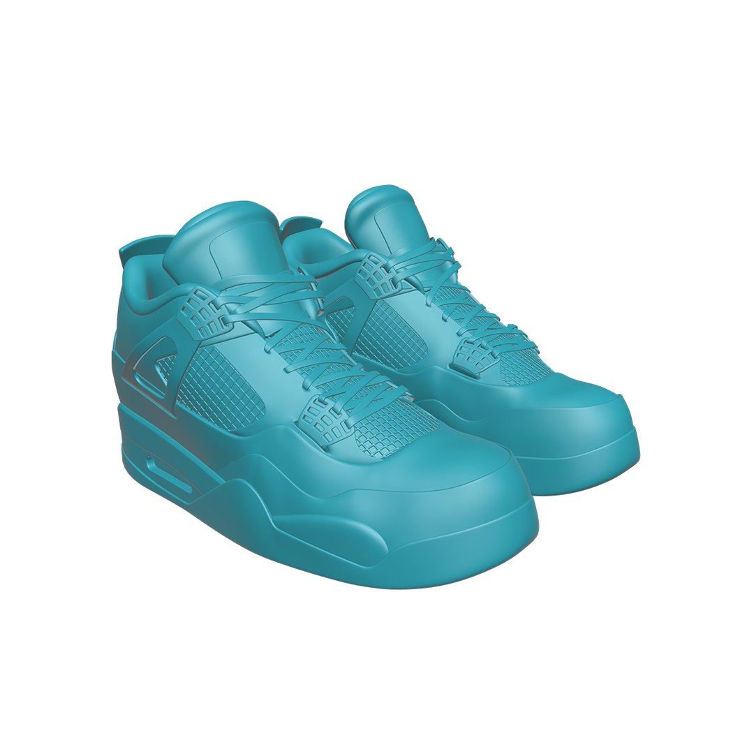 3D Air Jordan 4 Model - TurboSquid 1407229