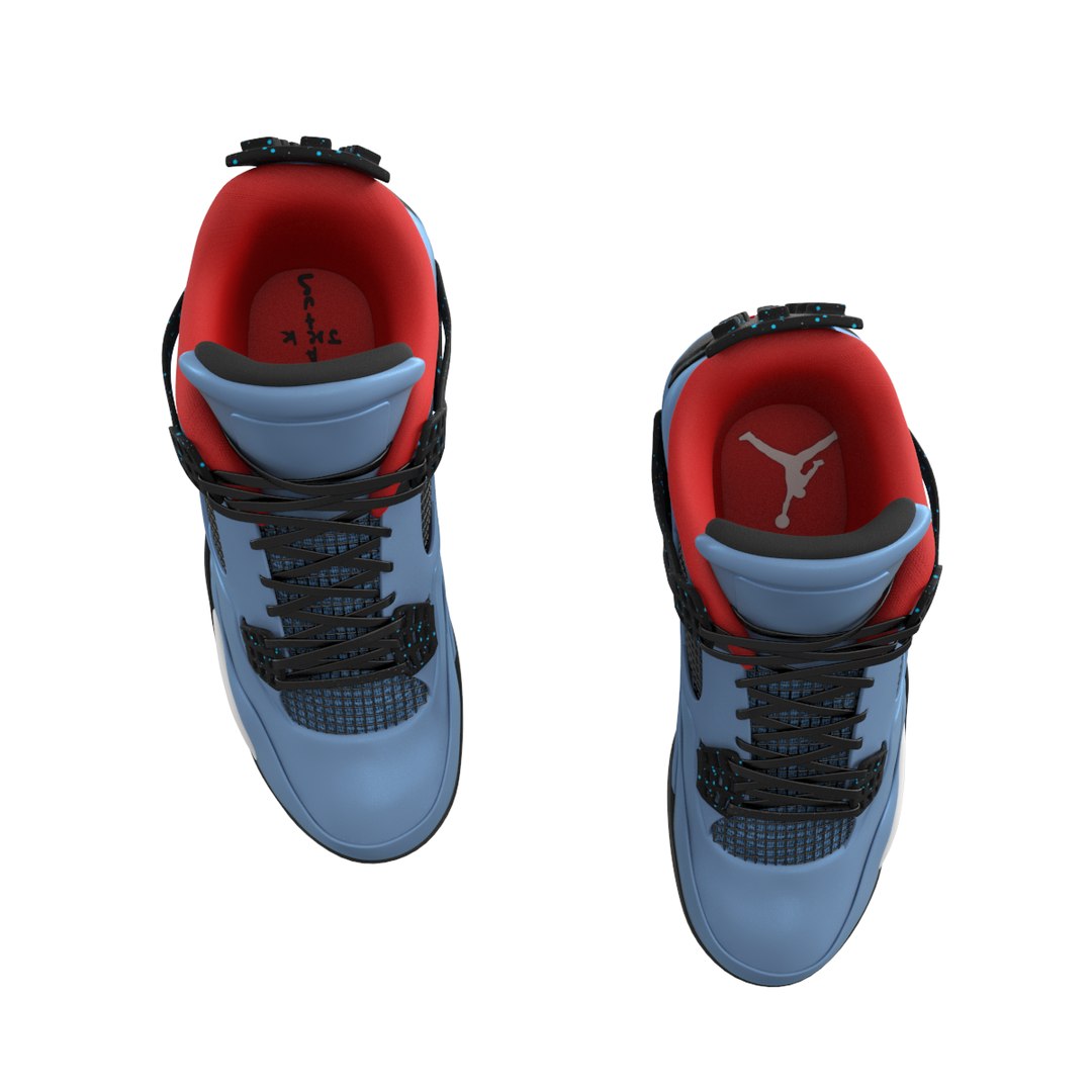 3D Air Jordan 4 Model - TurboSquid 1407229