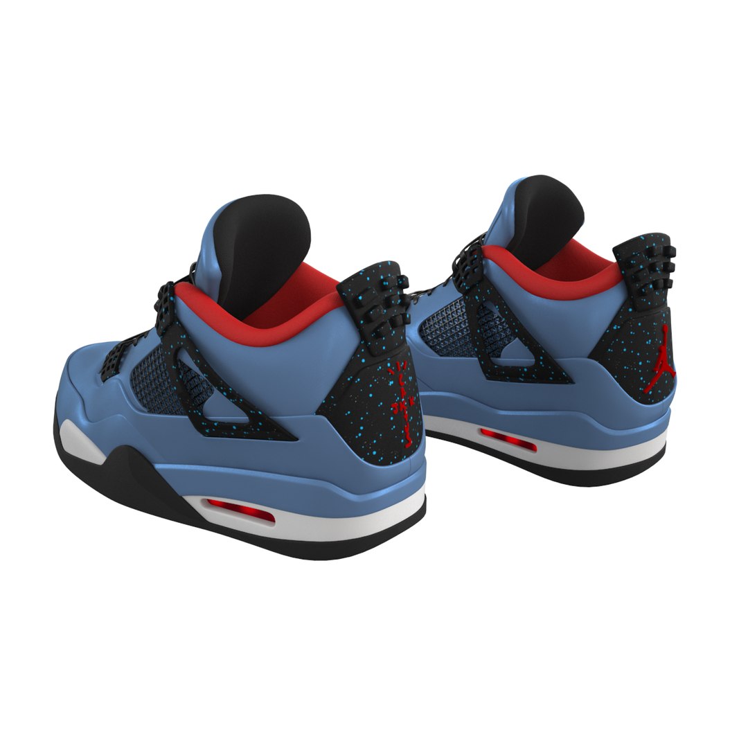 3D Air Jordan 4 Model - TurboSquid 1407229