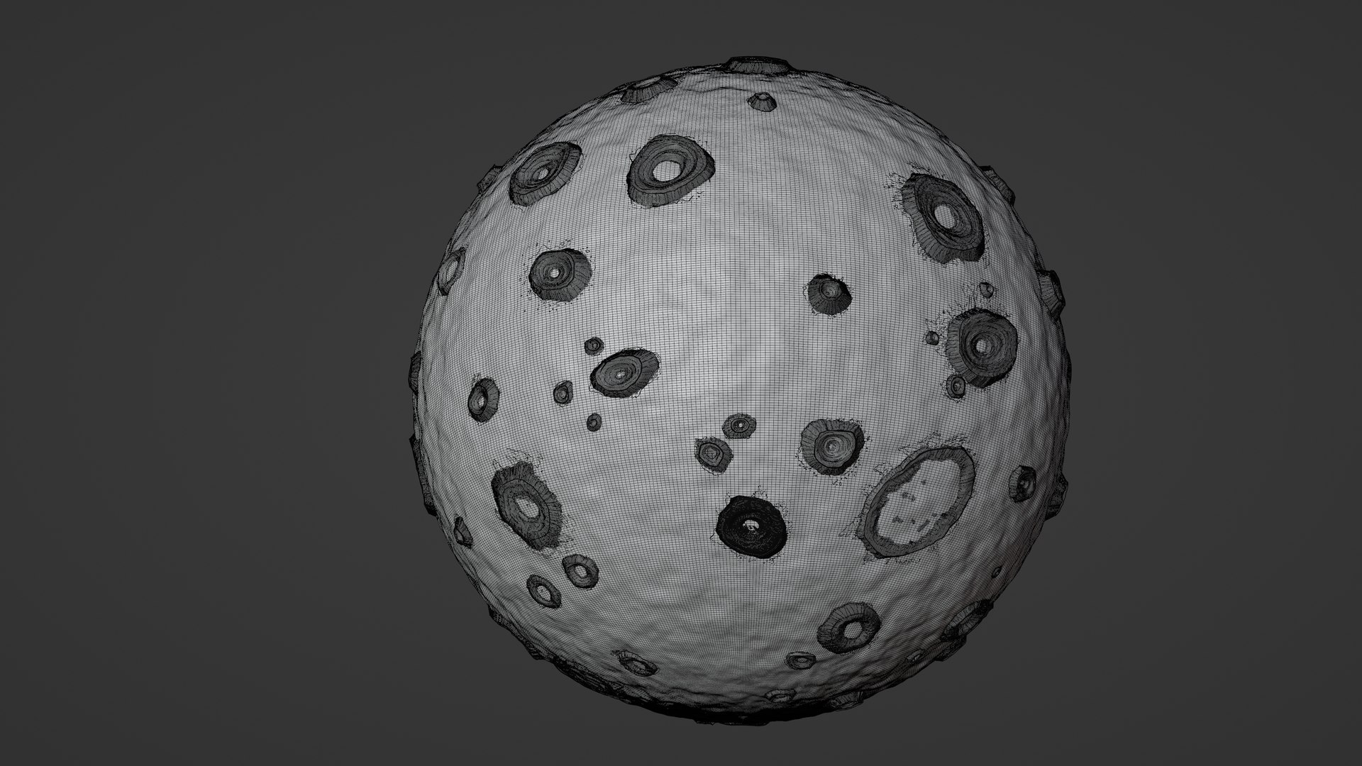 3D The Moon Toon Stylised Model - TurboSquid 1965926