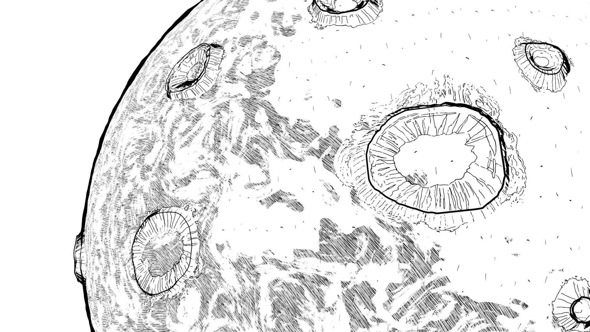 3D The Moon Toon Stylised Model - TurboSquid 1965926