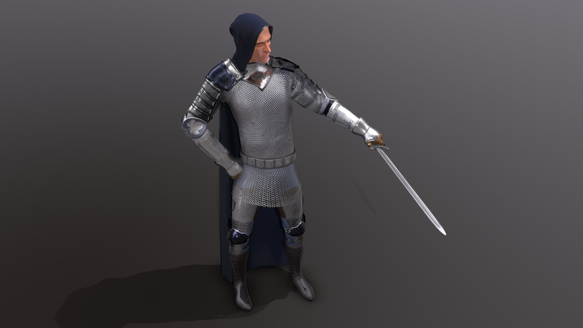 Fantasy character medieval knight 3D model - TurboSquid 1512253
