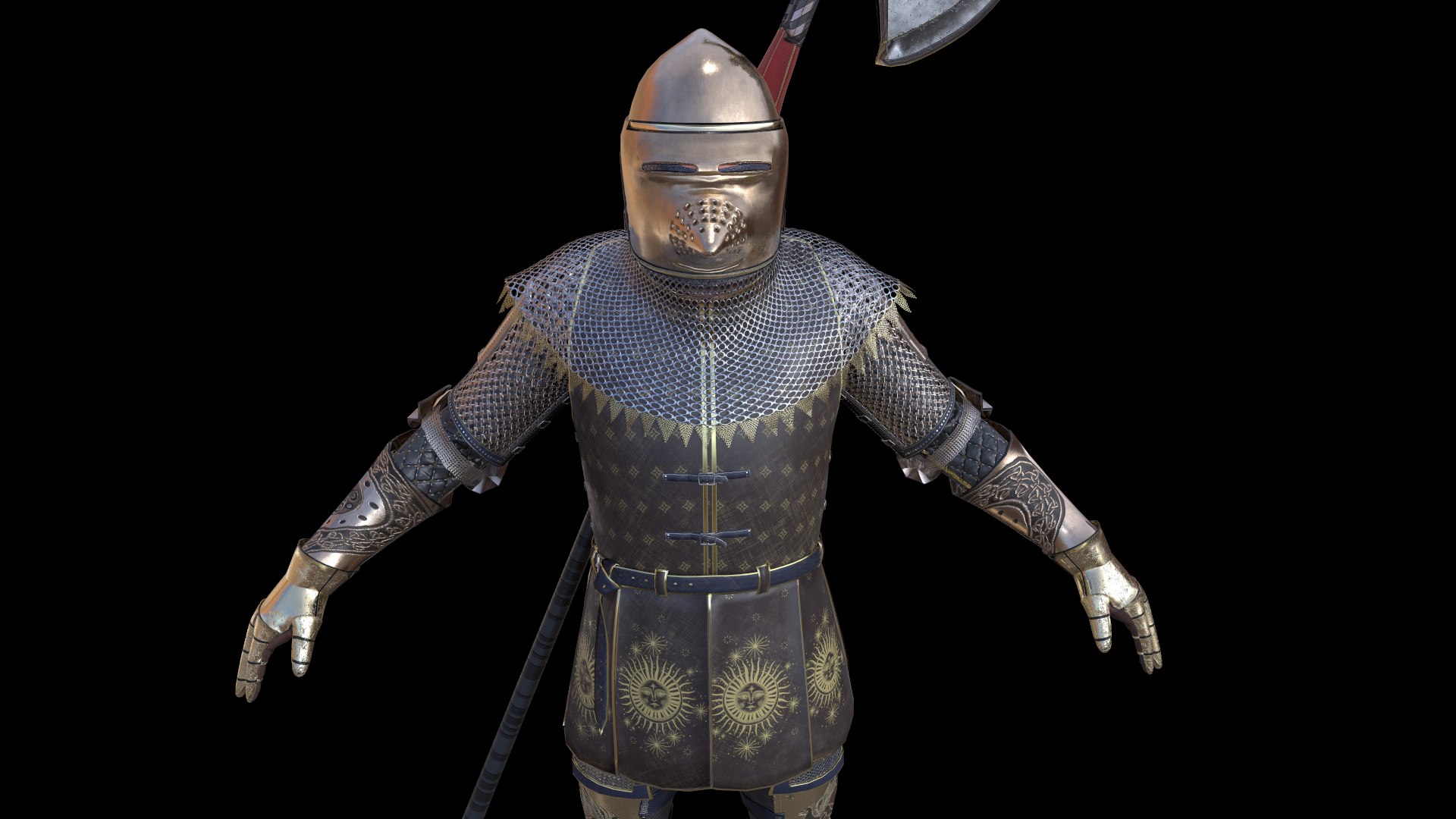 Fantasy character medieval knight 3D model - TurboSquid 1512253