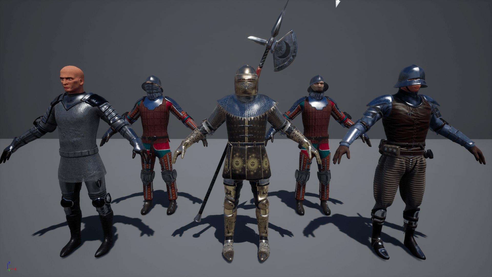 Fantasy character medieval knight 3D model - TurboSquid 1512253