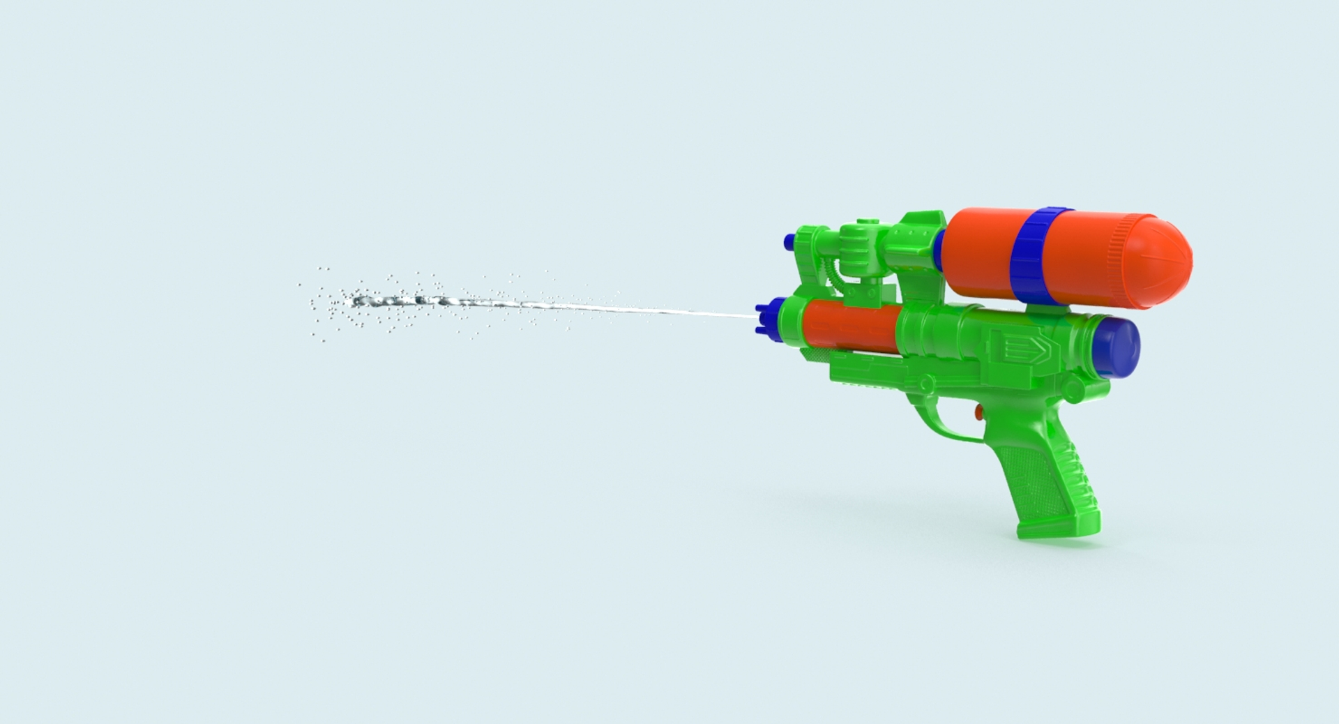 3d Water Gun Shooting