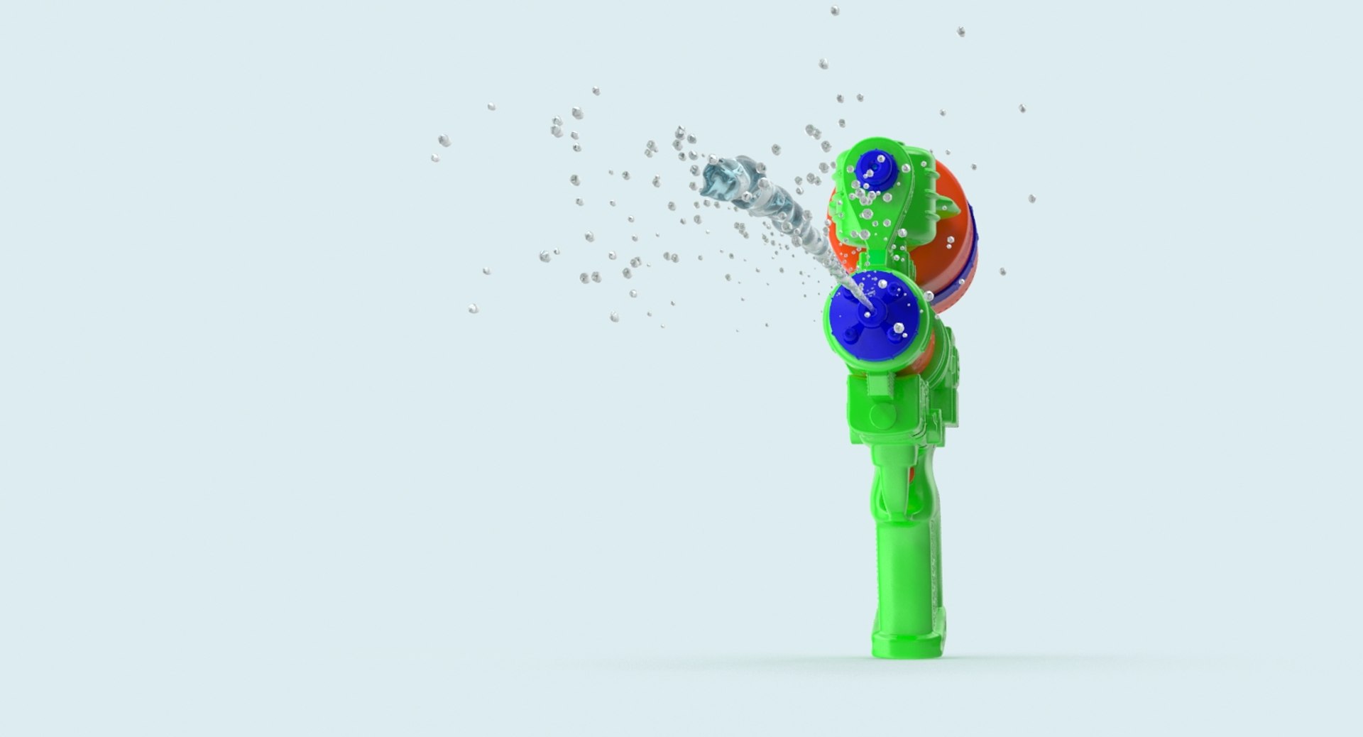 3d Water Gun Shooting