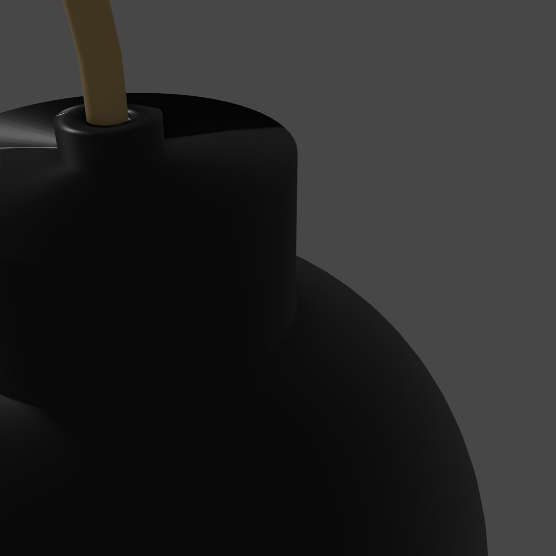 Simple Cartoon Bomb Model - TurboSquid 1624772