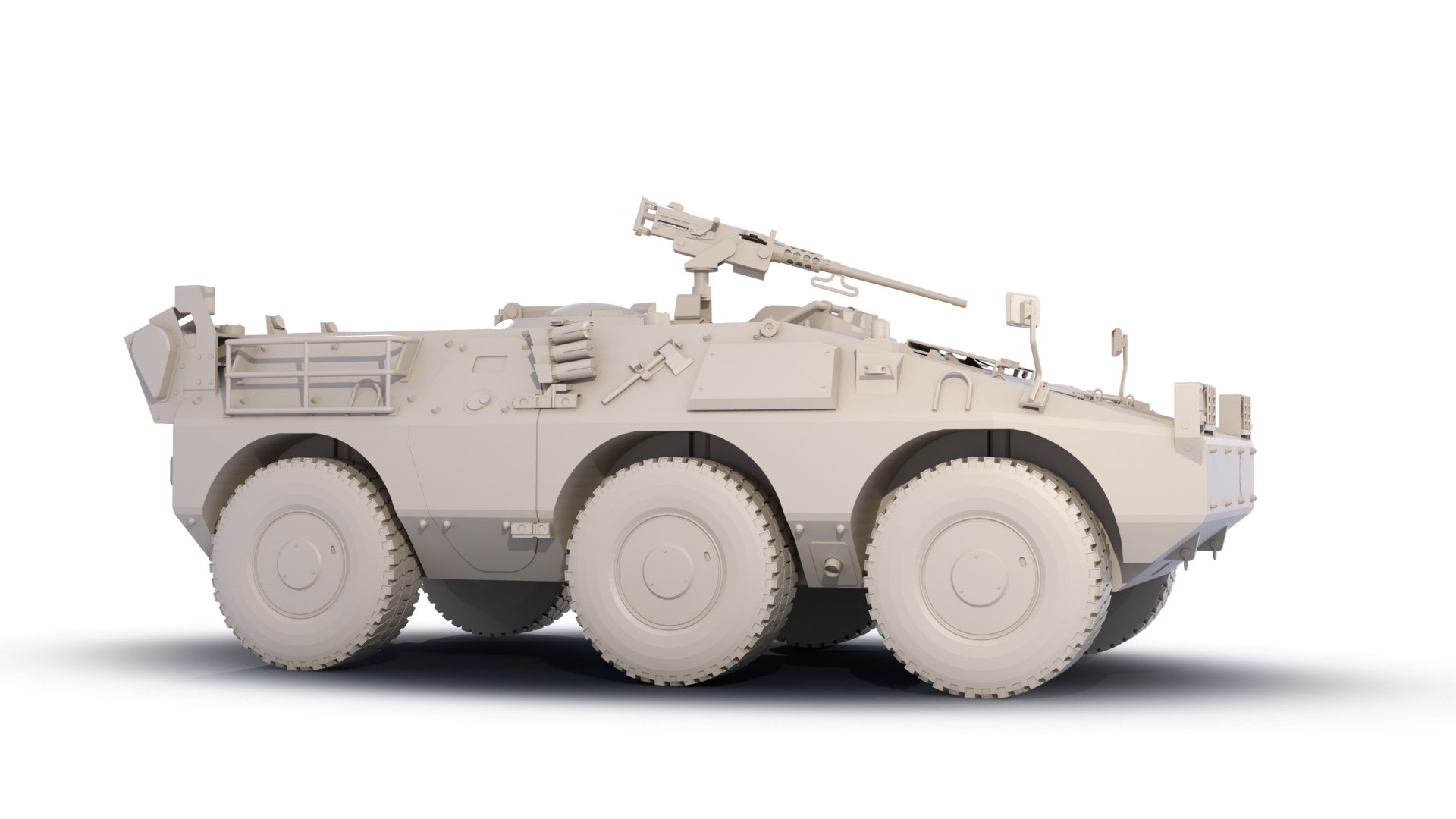 PUMA 6X6 3D model - TurboSquid 2159266