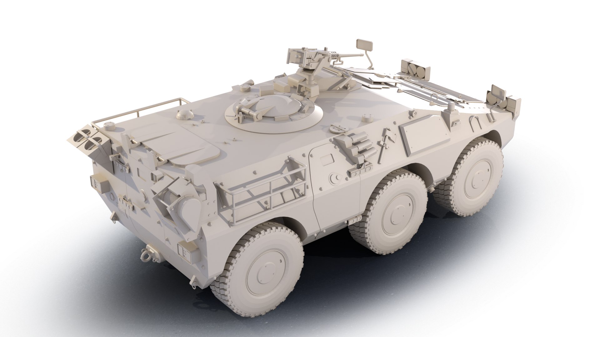 PUMA 6X6 3D model - TurboSquid 2159266