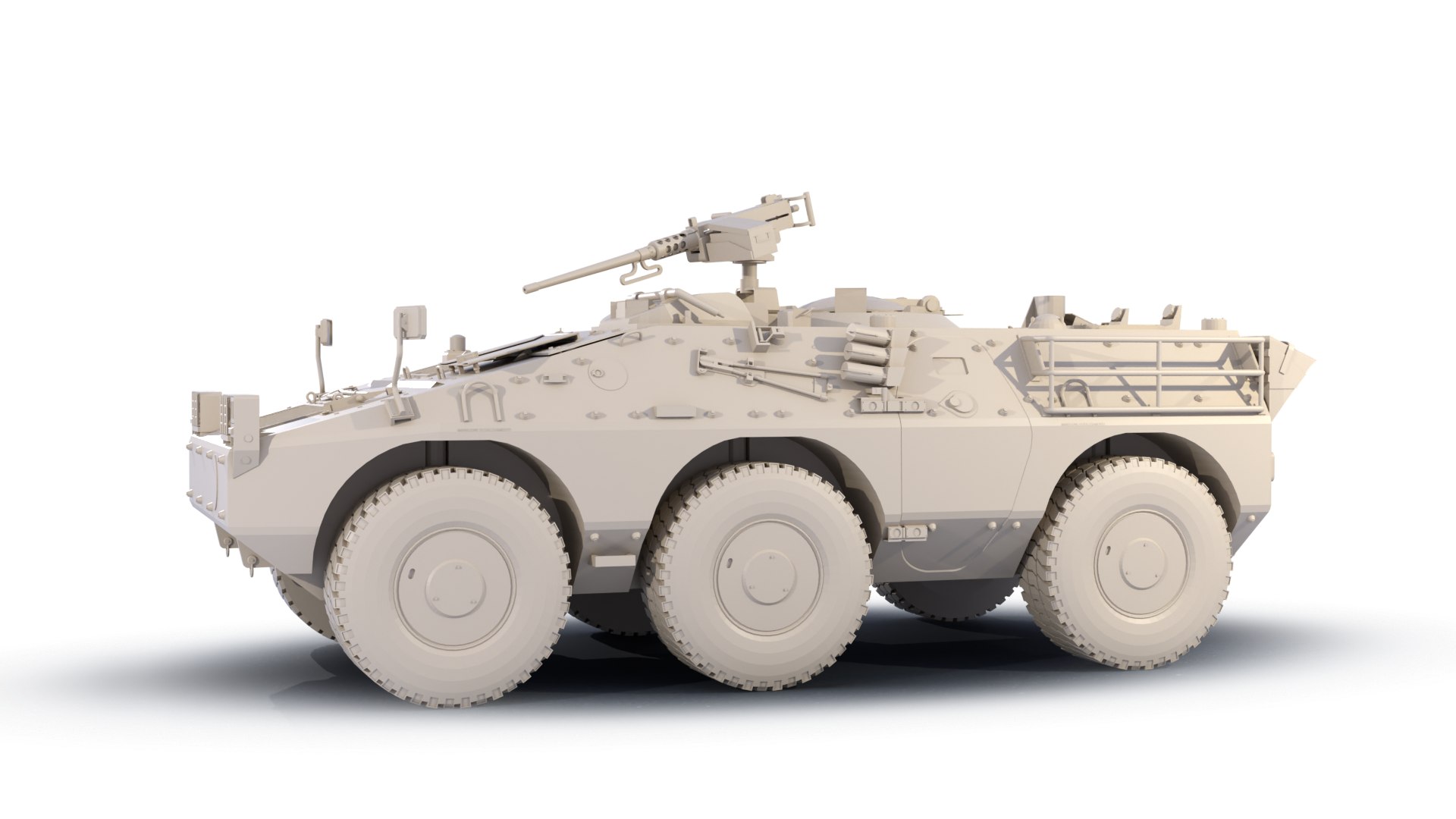 PUMA 6X6 3D model - TurboSquid 2159266