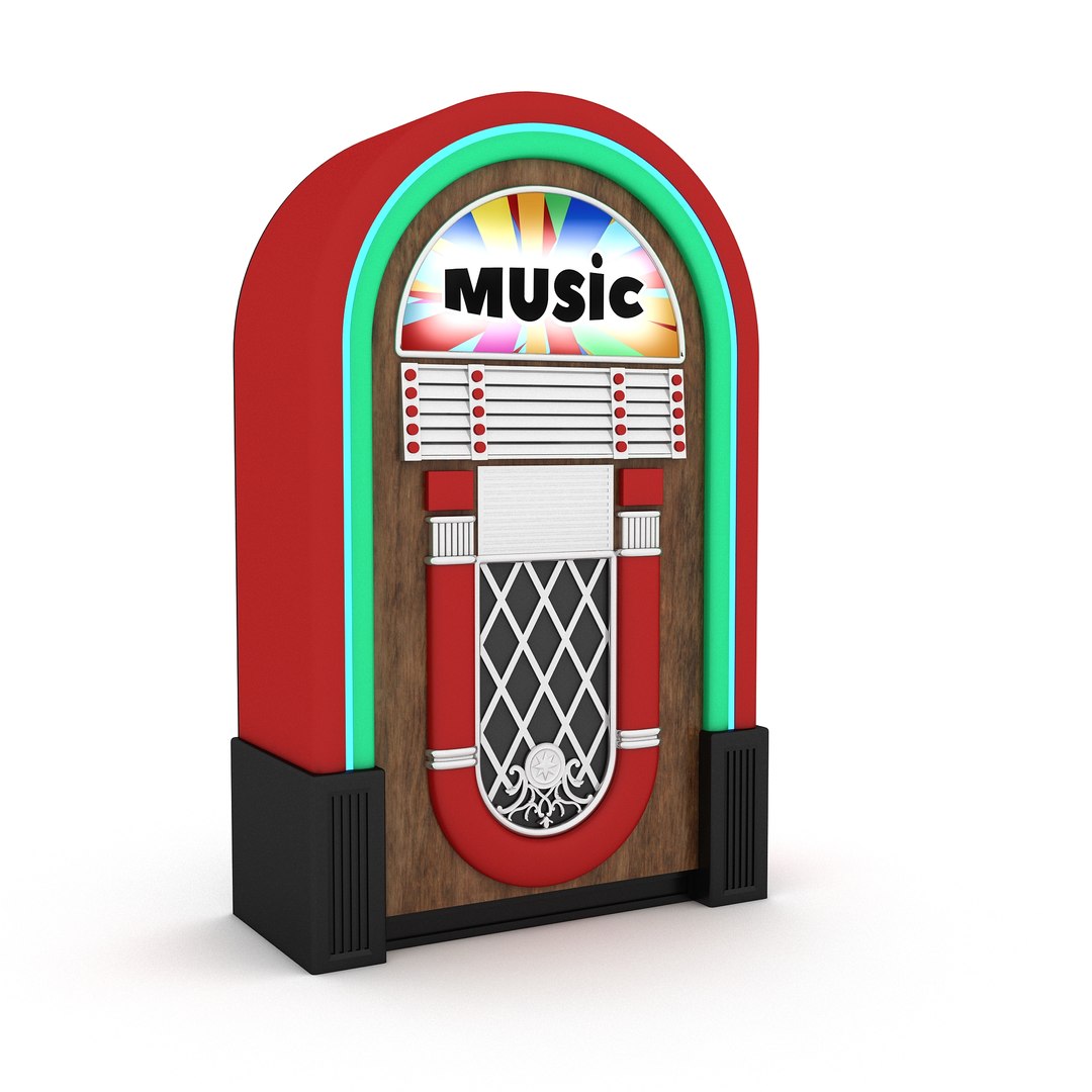 Juke Box 3D Model - TurboSquid 1872097