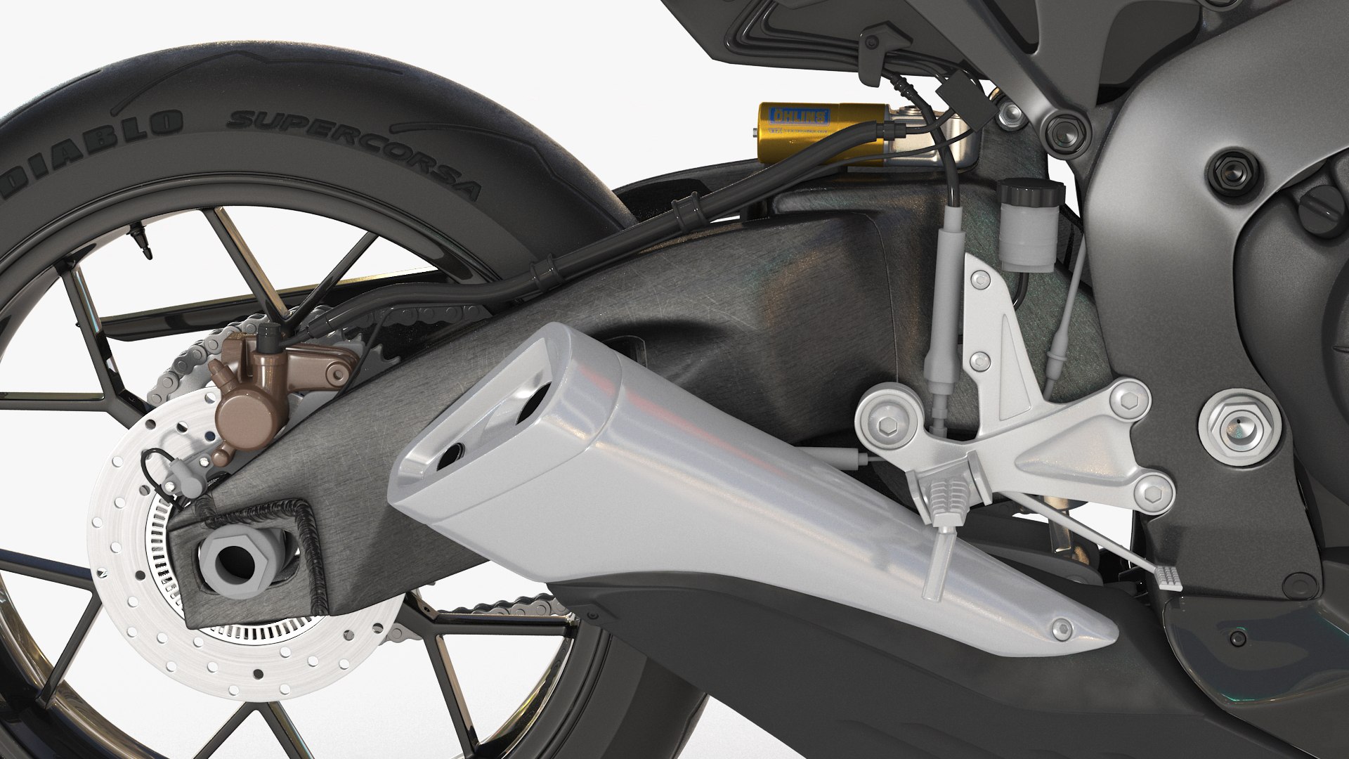 new honda cbr1000rr fireblade 3d model