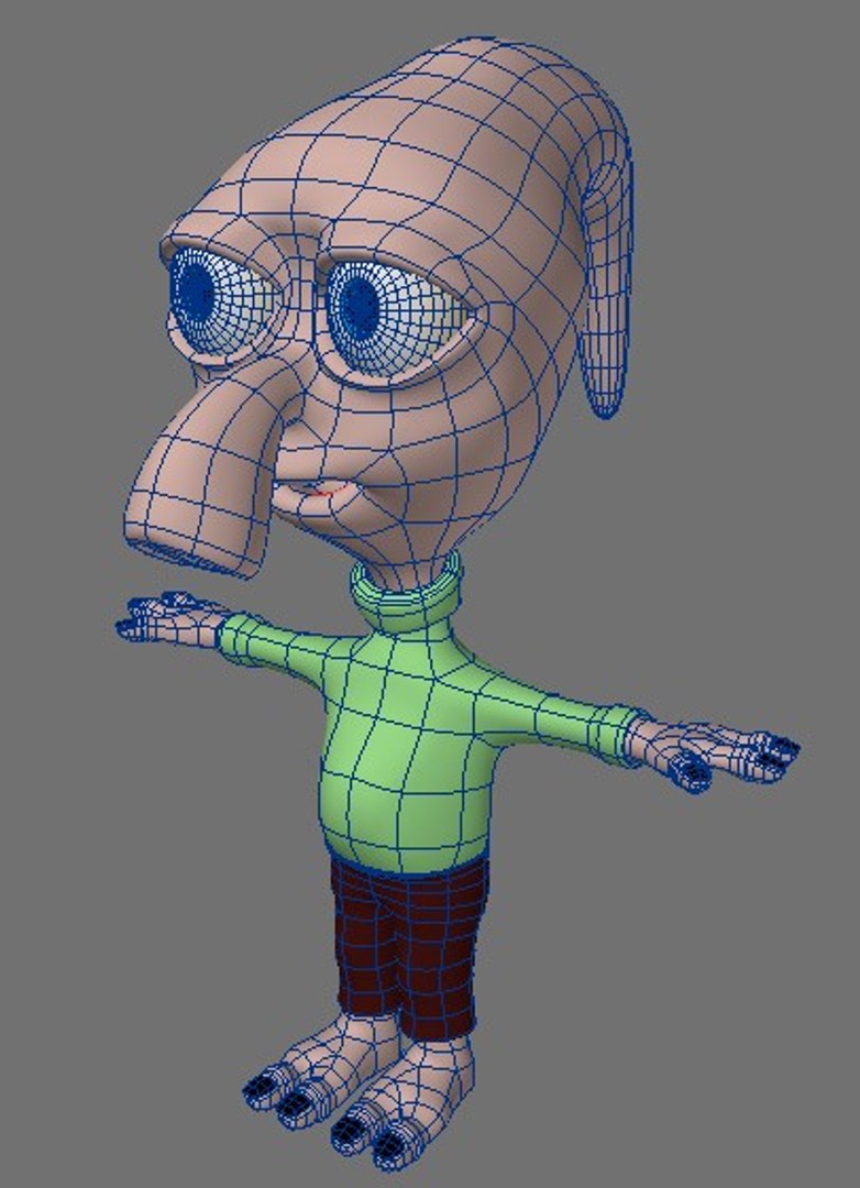 cartoon character pinky 3ds