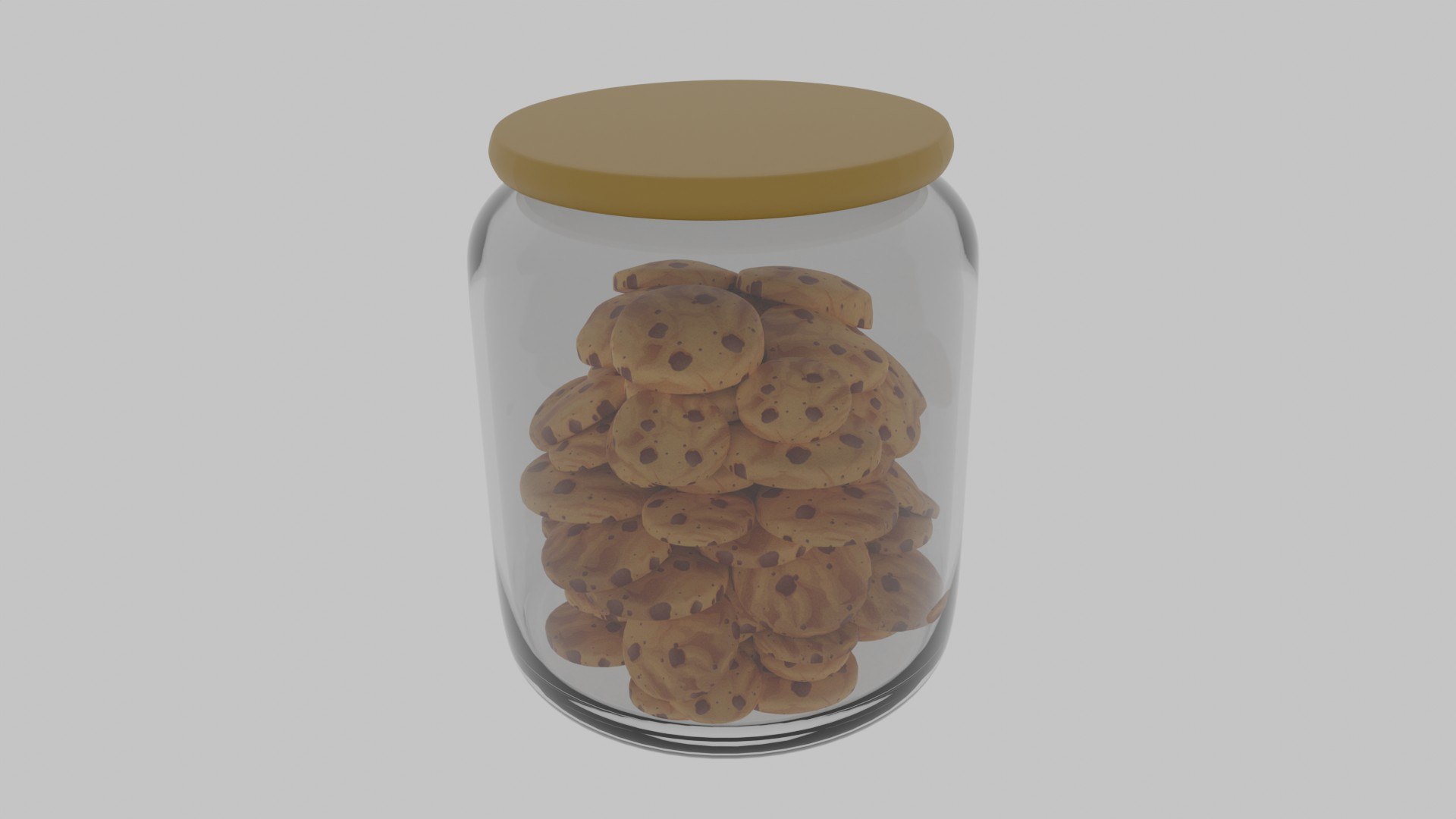 Cookies Jar 3D Model - TurboSquid 2021327