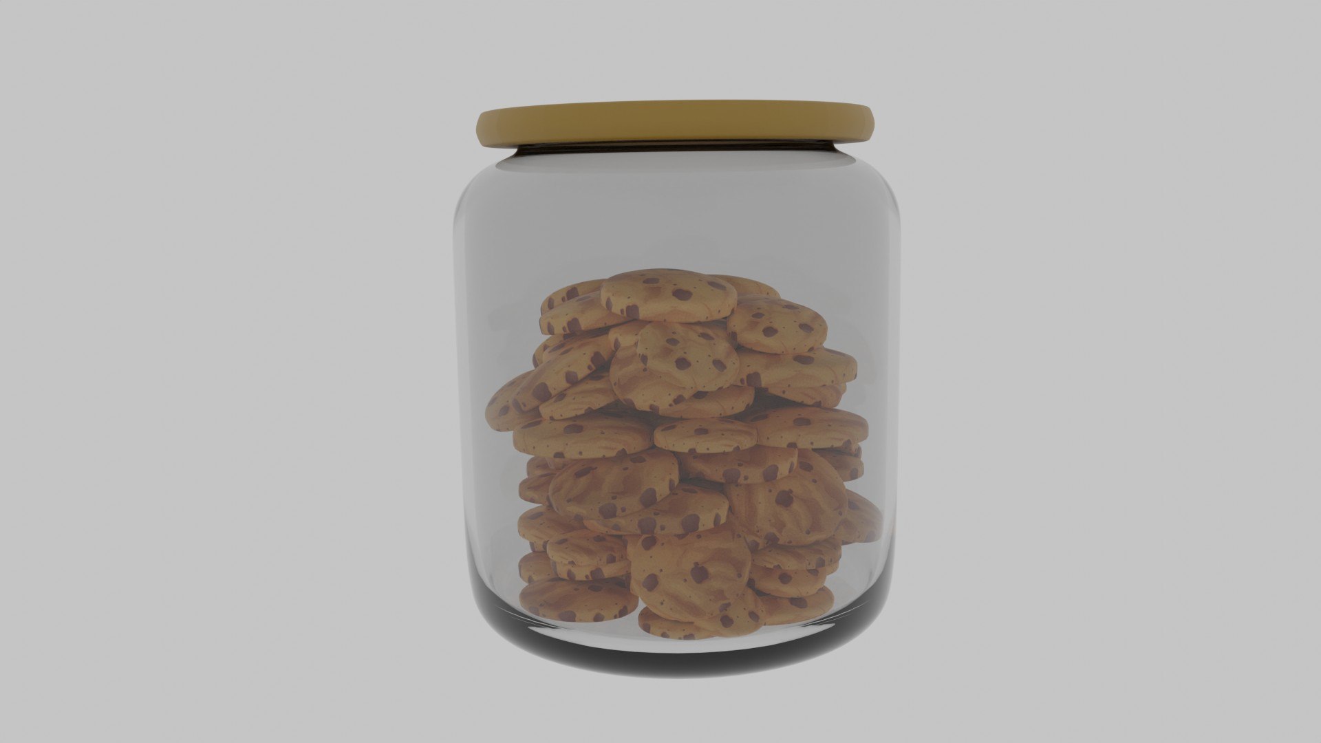 Cookies Jar 3D Model - TurboSquid 2021327