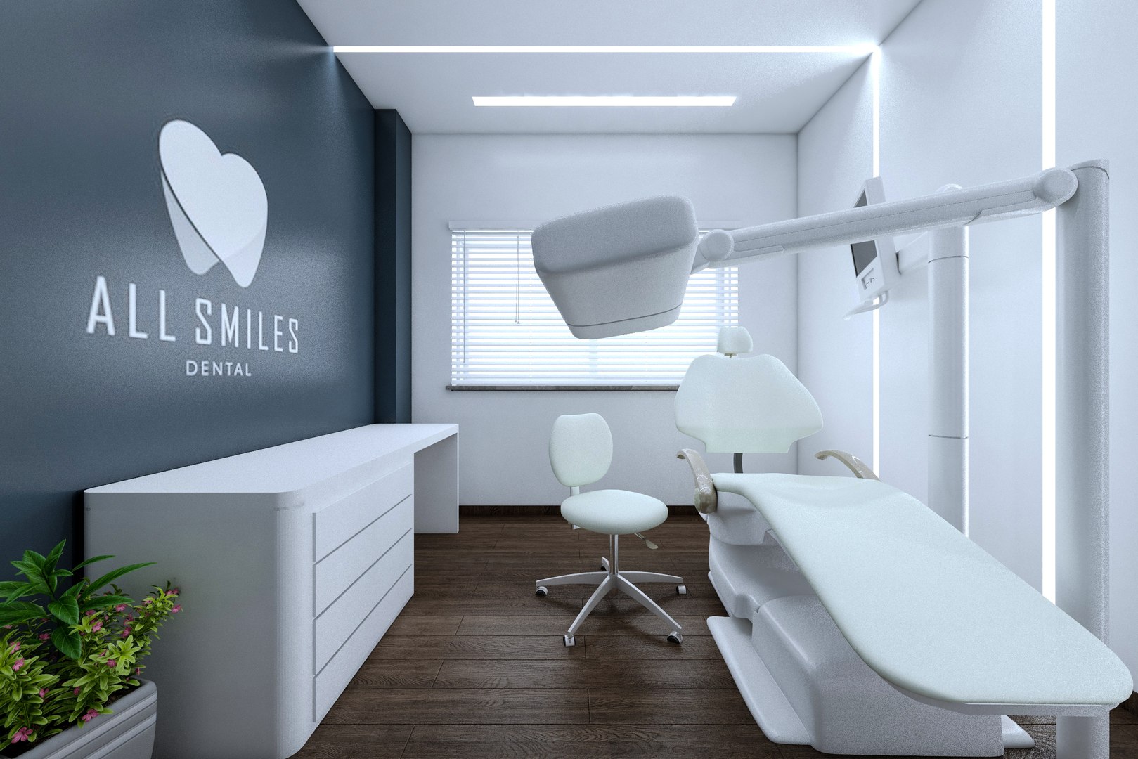 Dental Clinic Rooms 3D Model - TurboSquid 2280394
