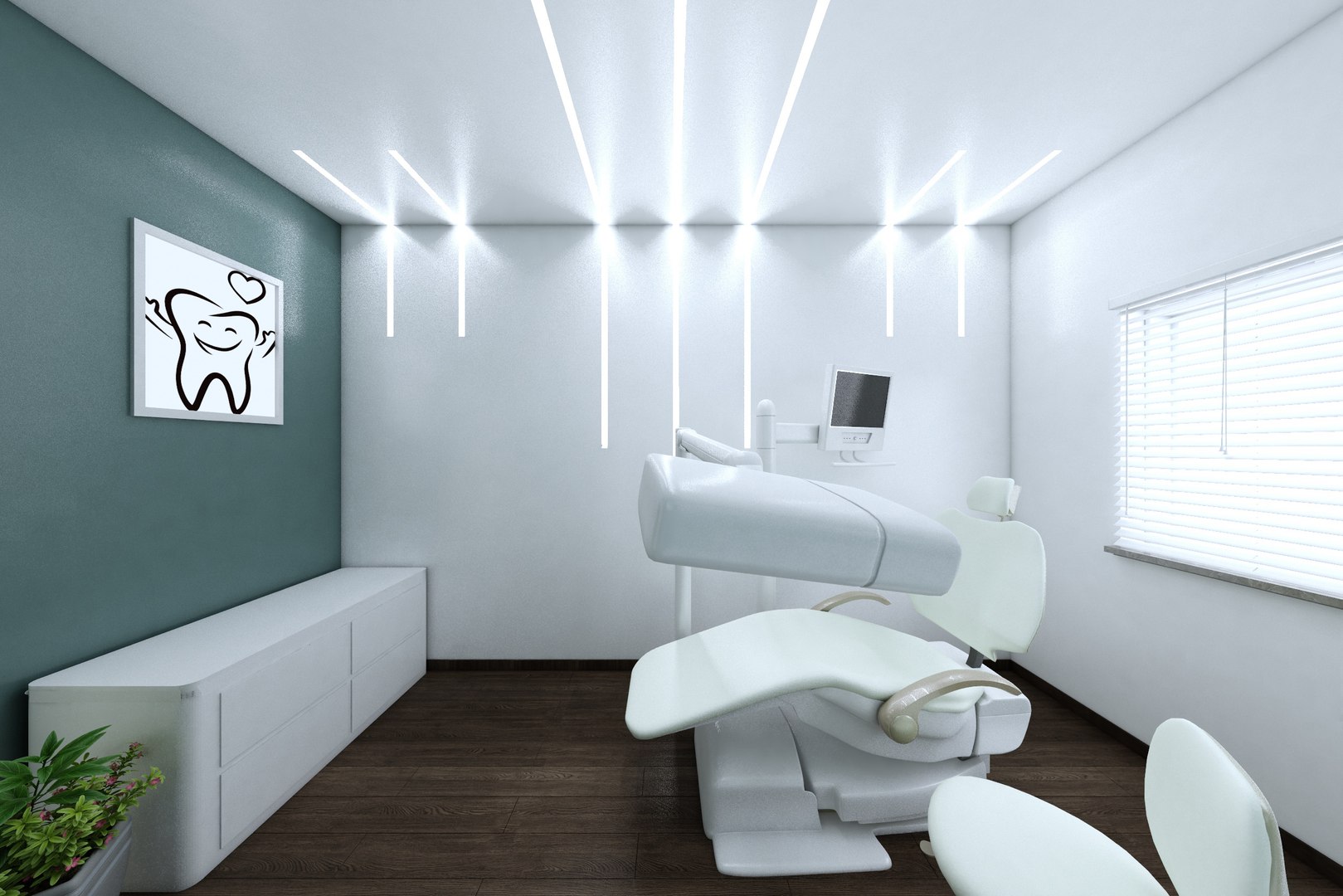 Dental Clinic Rooms 3D Model - TurboSquid 2280394