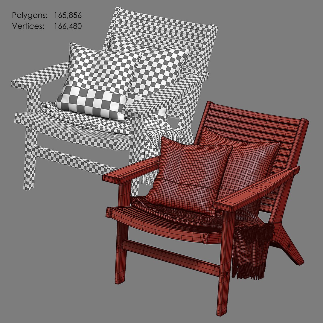 3D outdoor lounge chair - TurboSquid 1663579
