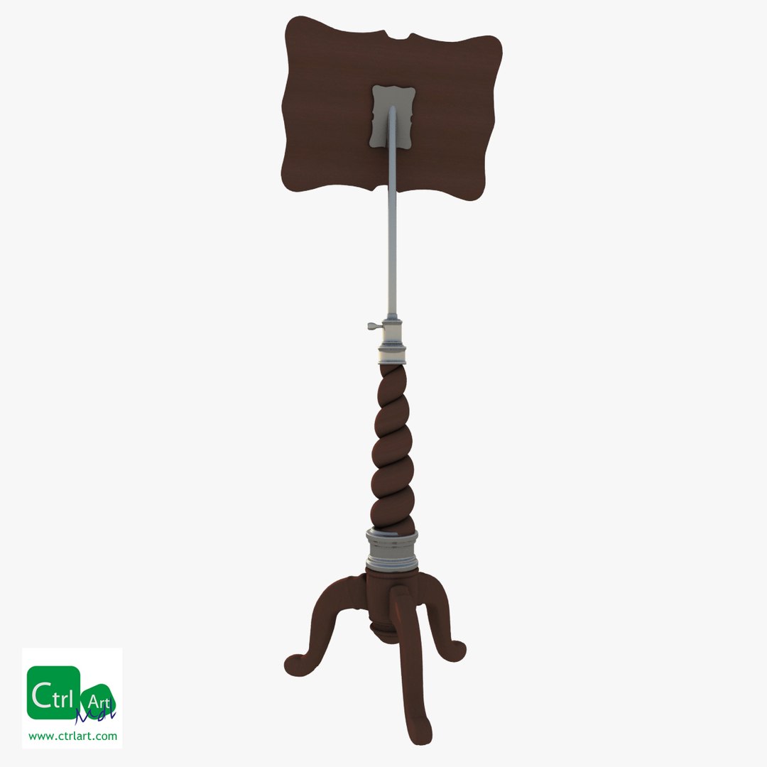 3d Model Music Stand