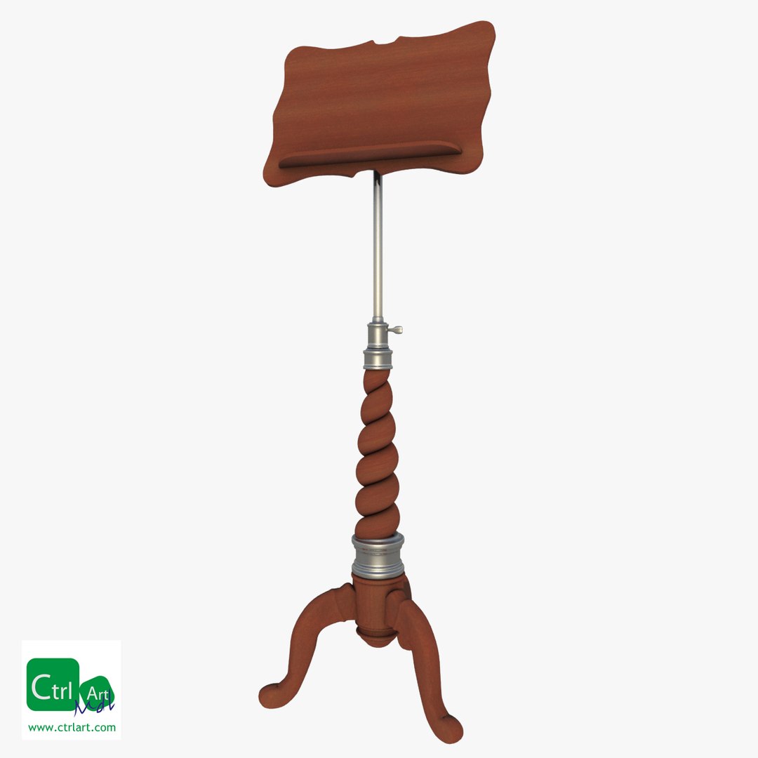 3d Model Music Stand