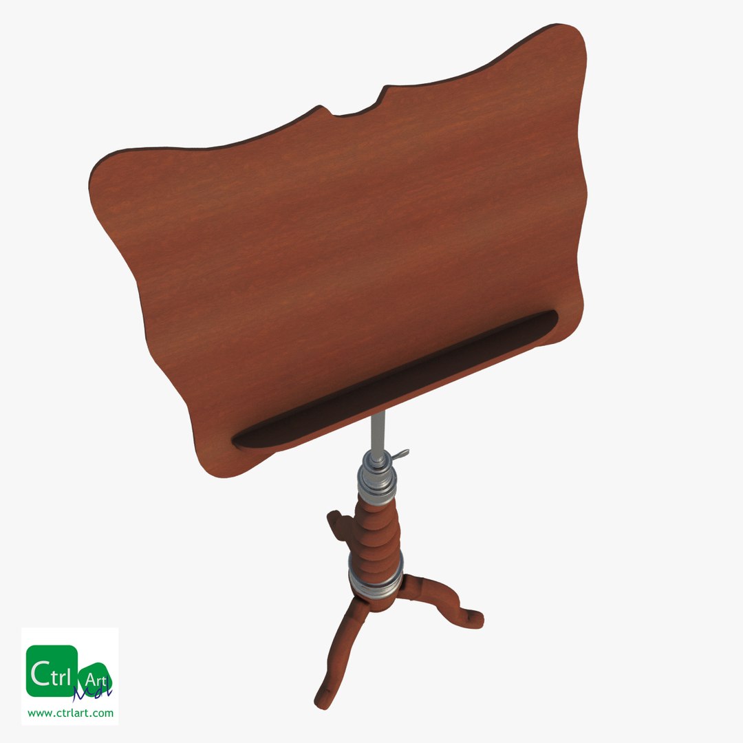 3d Model Music Stand