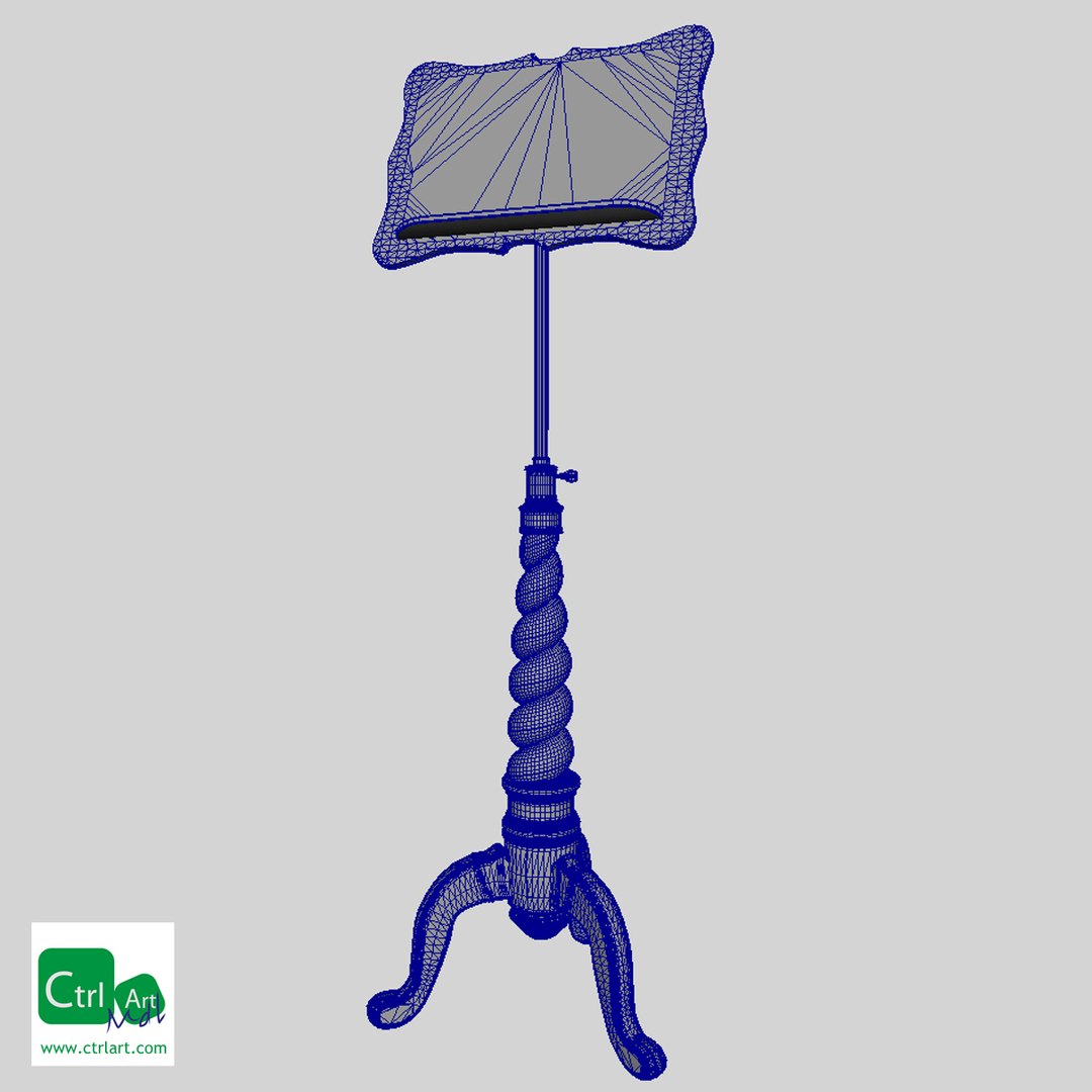 3d Model Music Stand